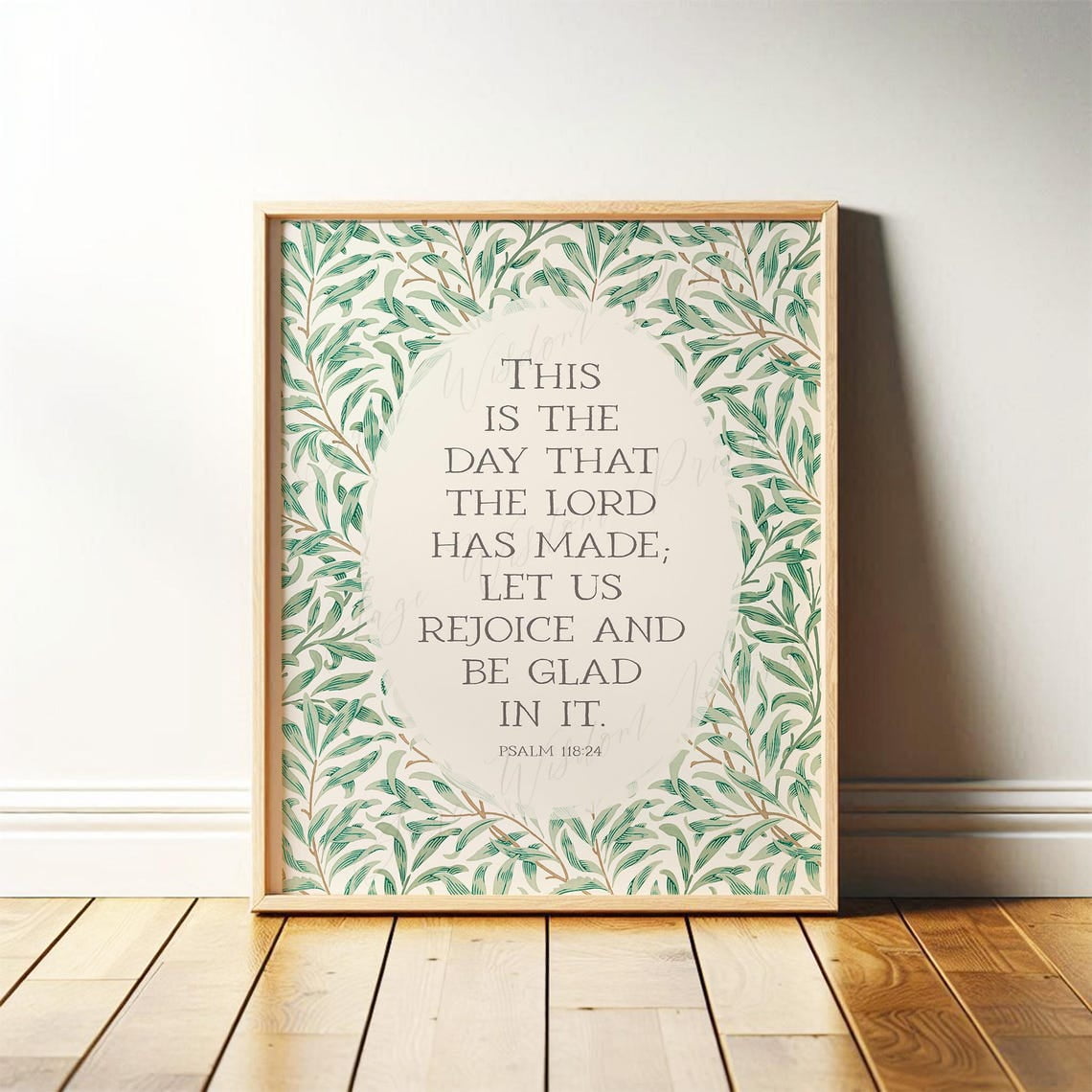 This Is The Day, Psalm 118:24, Christian Wall Art, Bible Verse Decor ...