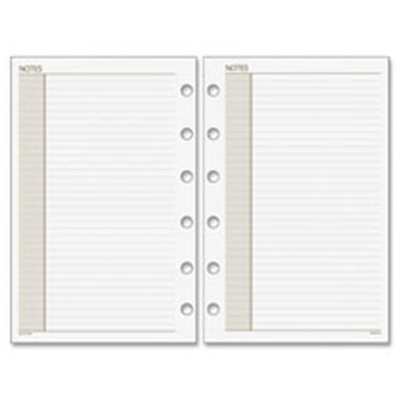 Day Runner Planner Notes Refill Pages- 3.75 x 6.75 - Walmart.com