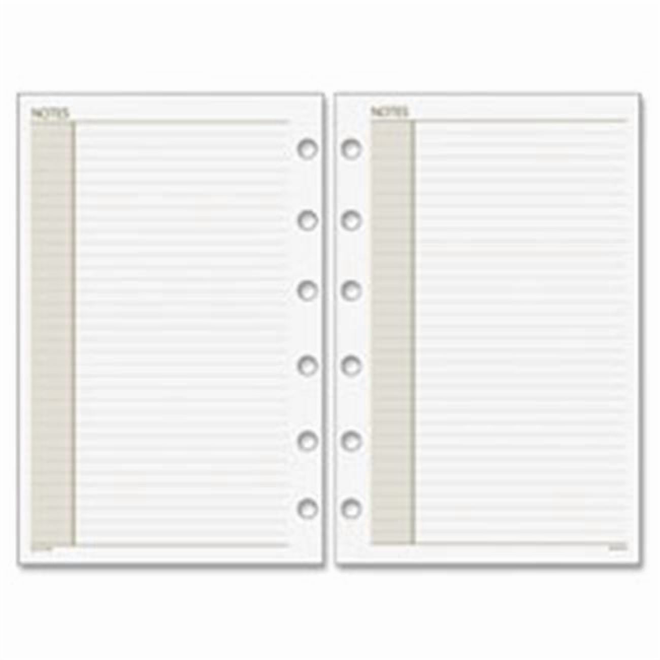 Day Runner Planner Notes Refill Pages- 3.75 x 6.75 - Walmart.com