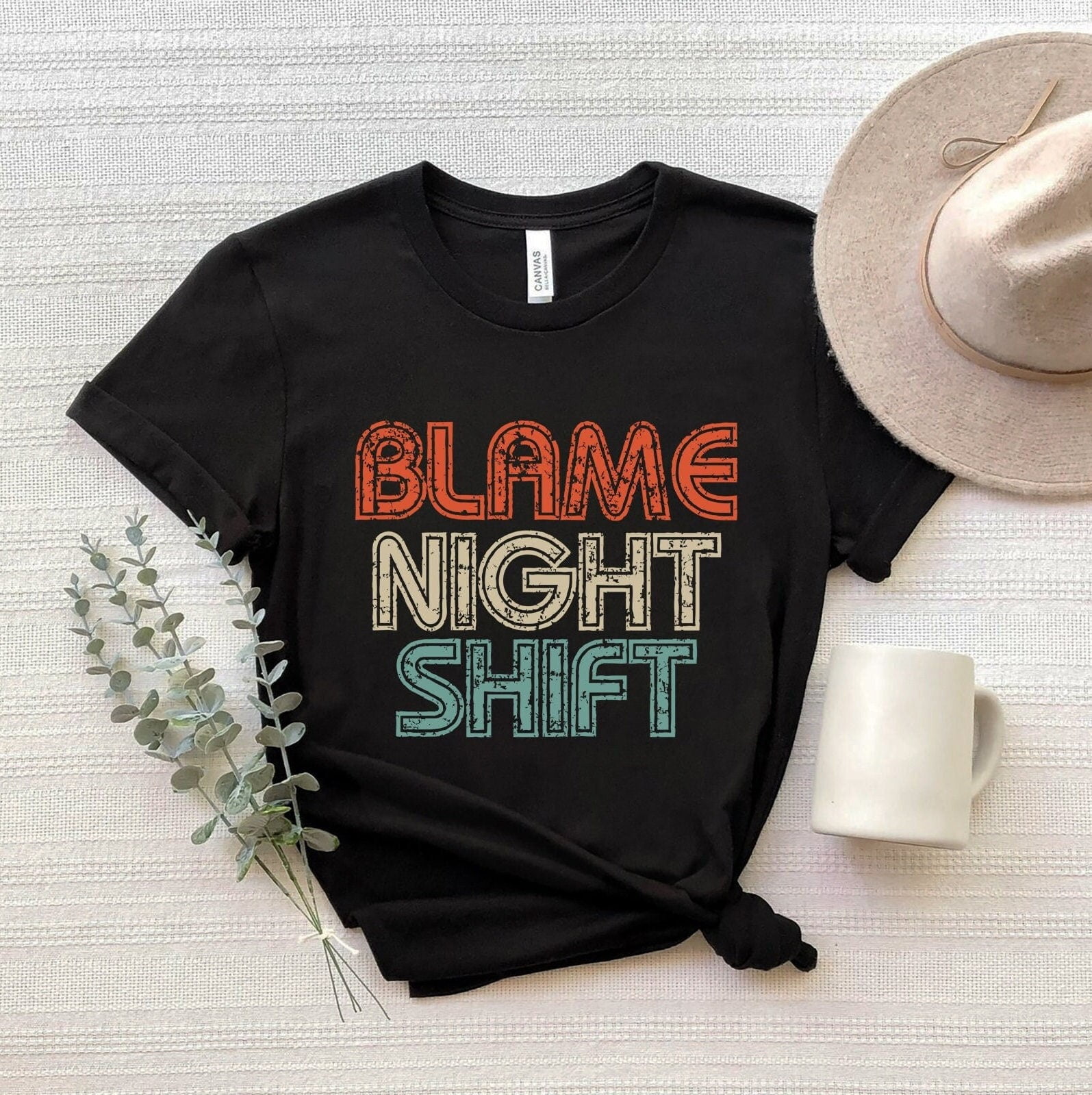 Day Shift T-Shirt | Day Shift Rn, Er Icu Ed Nurse | Night Shift Problem ...
