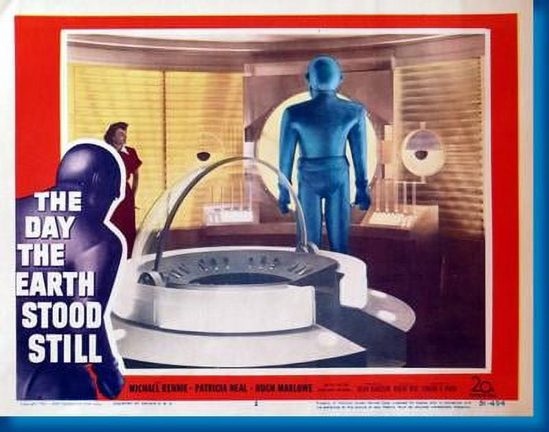 Day The Earth Stood Still The Movie Poster 24x36 Multi-Color Square ...