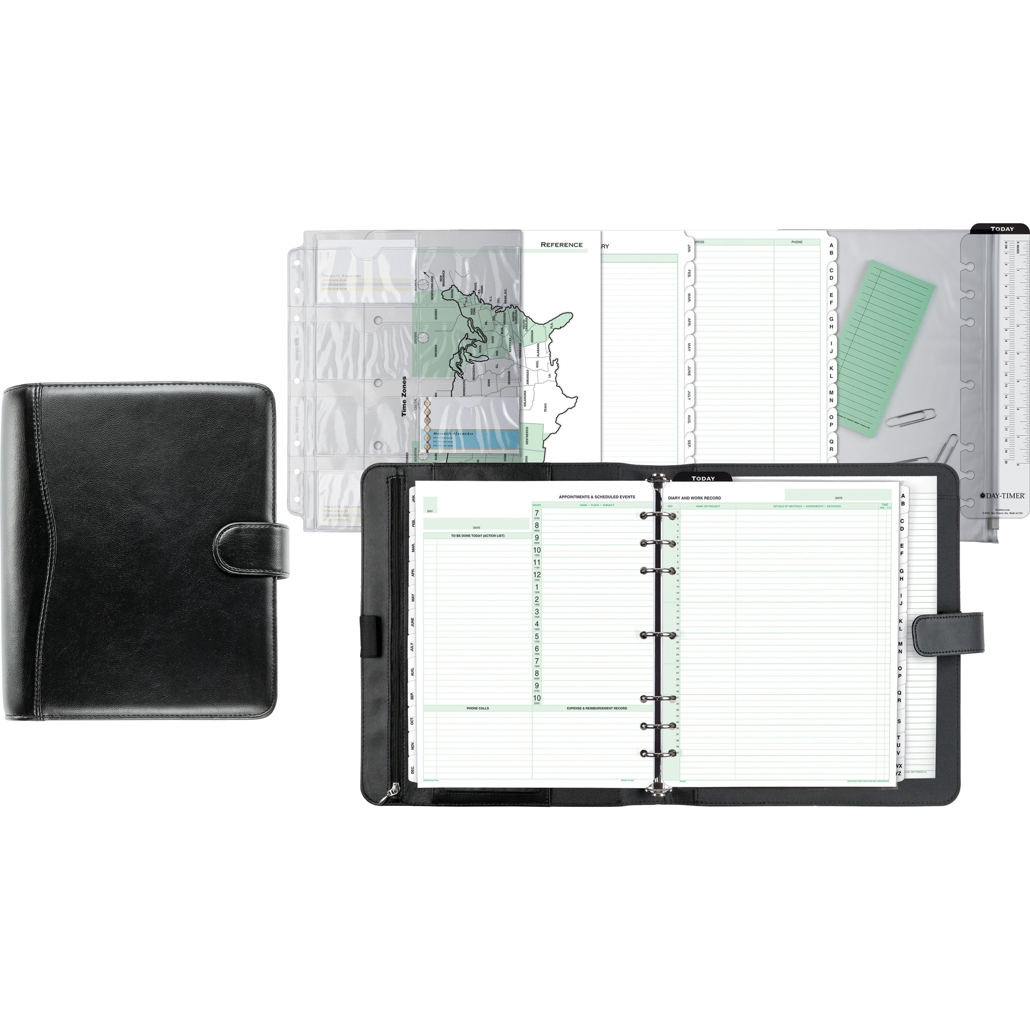 Day-Timer Avalon Snap Starter Set Organizers - Walmart.com