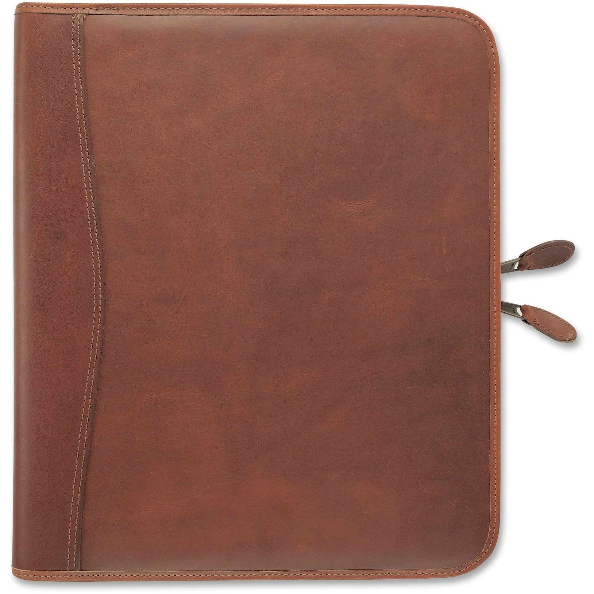 Day-Timer, DTM81844, Aviator Leather Zip Organizer Starter Set, 1 Each ...