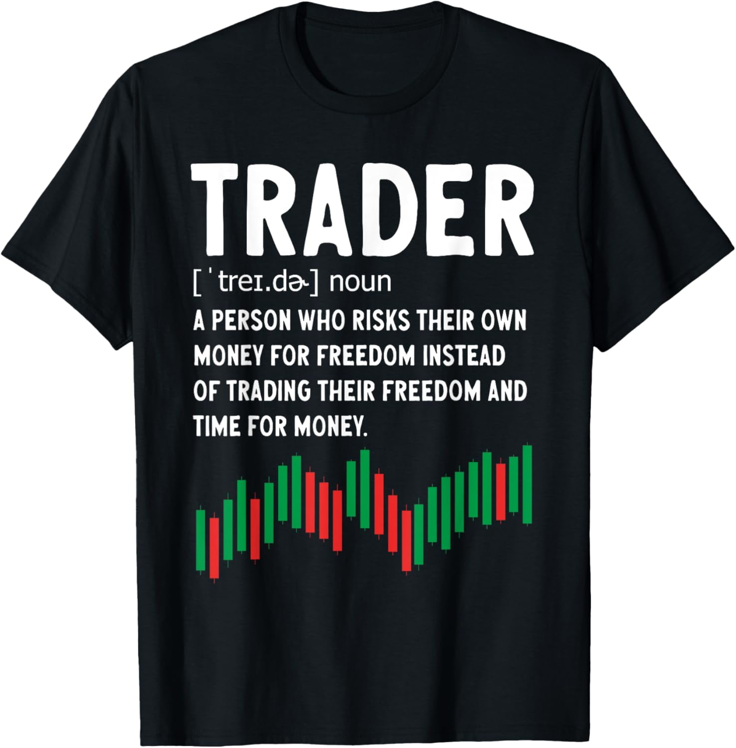 Day Trading Crypto Stock Market Day Trader Definition T-ShirtMen and ...