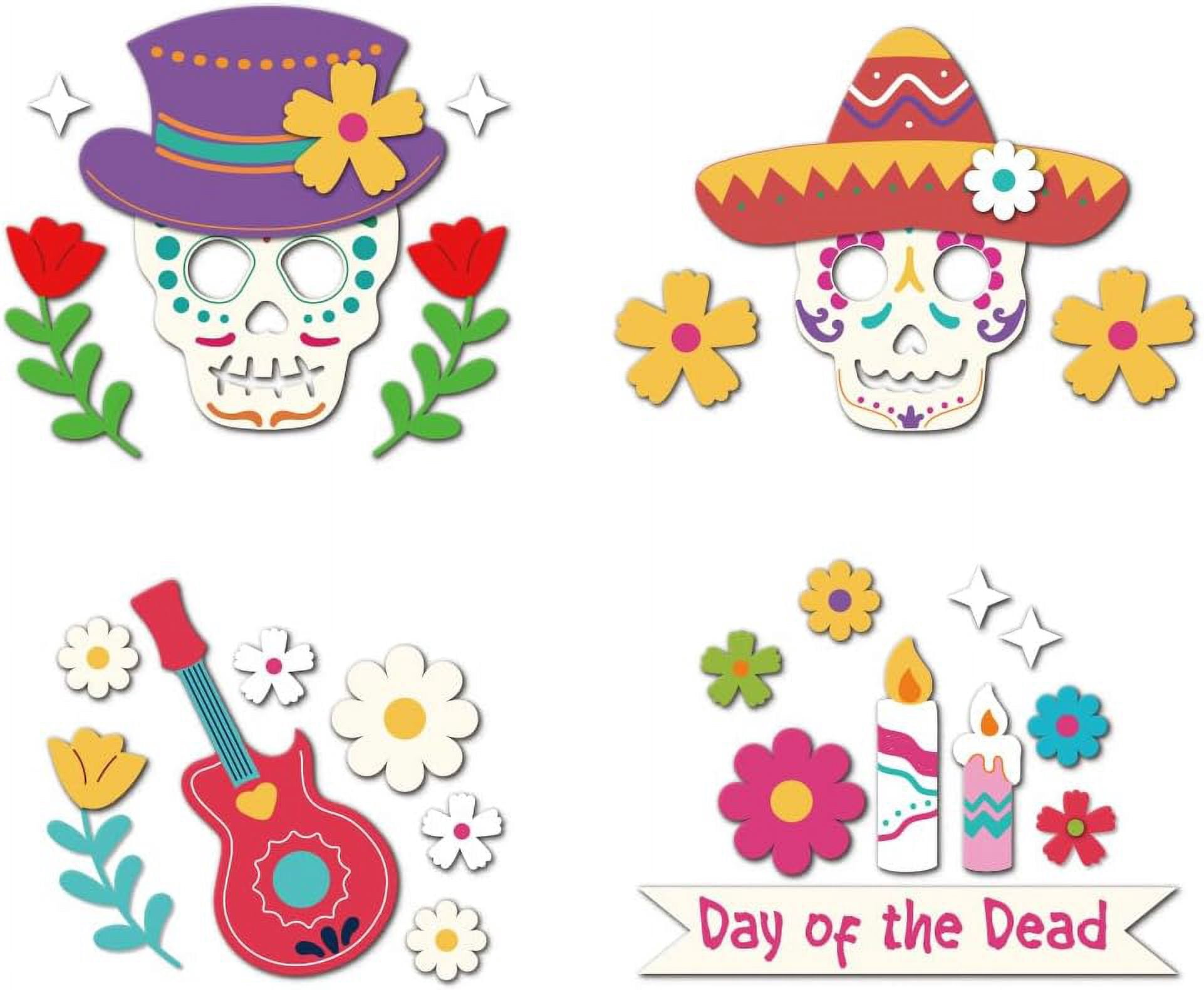 Day of The Dead Cutting Dies Carbon Steel Skeleton Dies & Stencils for ...