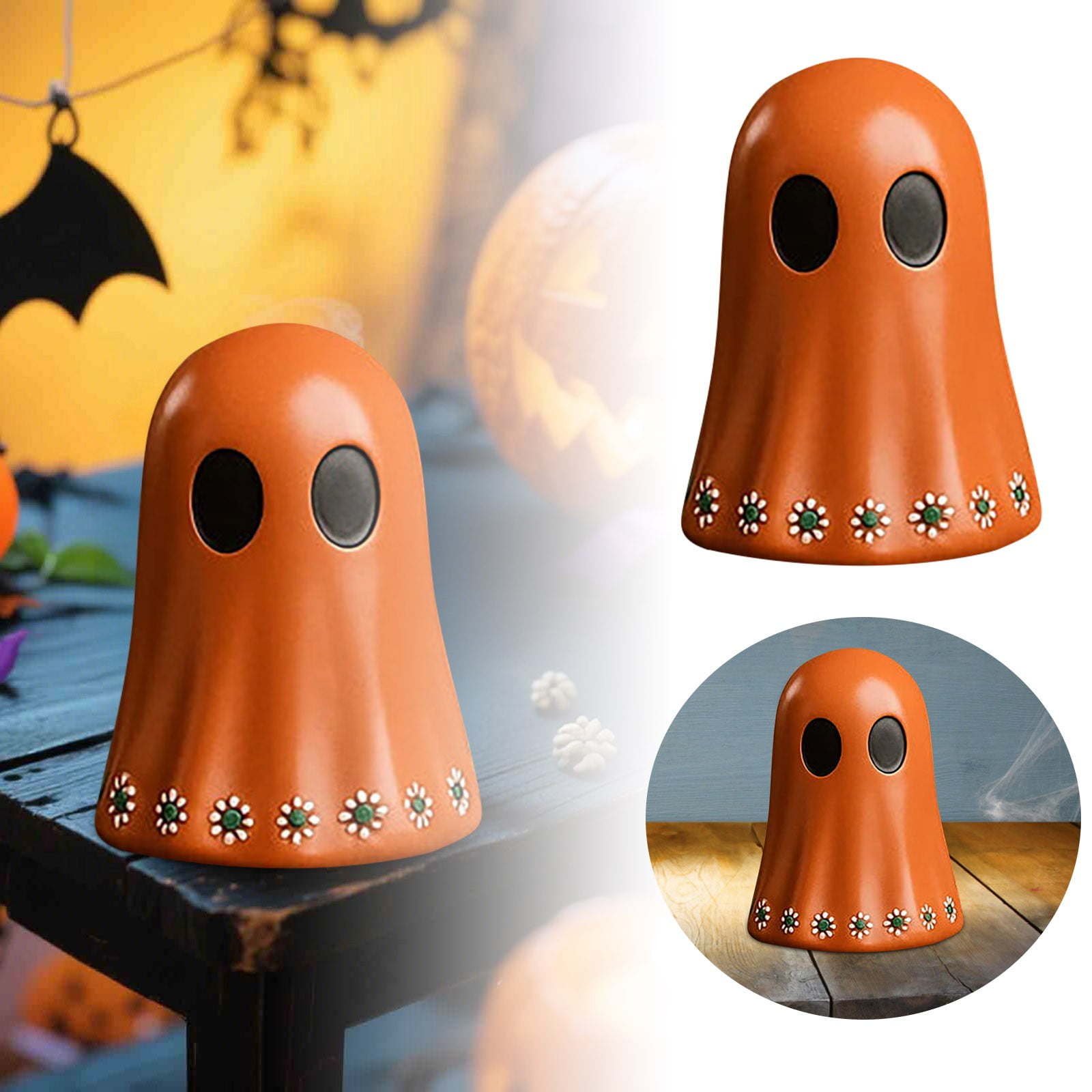 Day of The Dead Resin Mexican Ghost Figurines Dia De Los Muertos Ghost ...