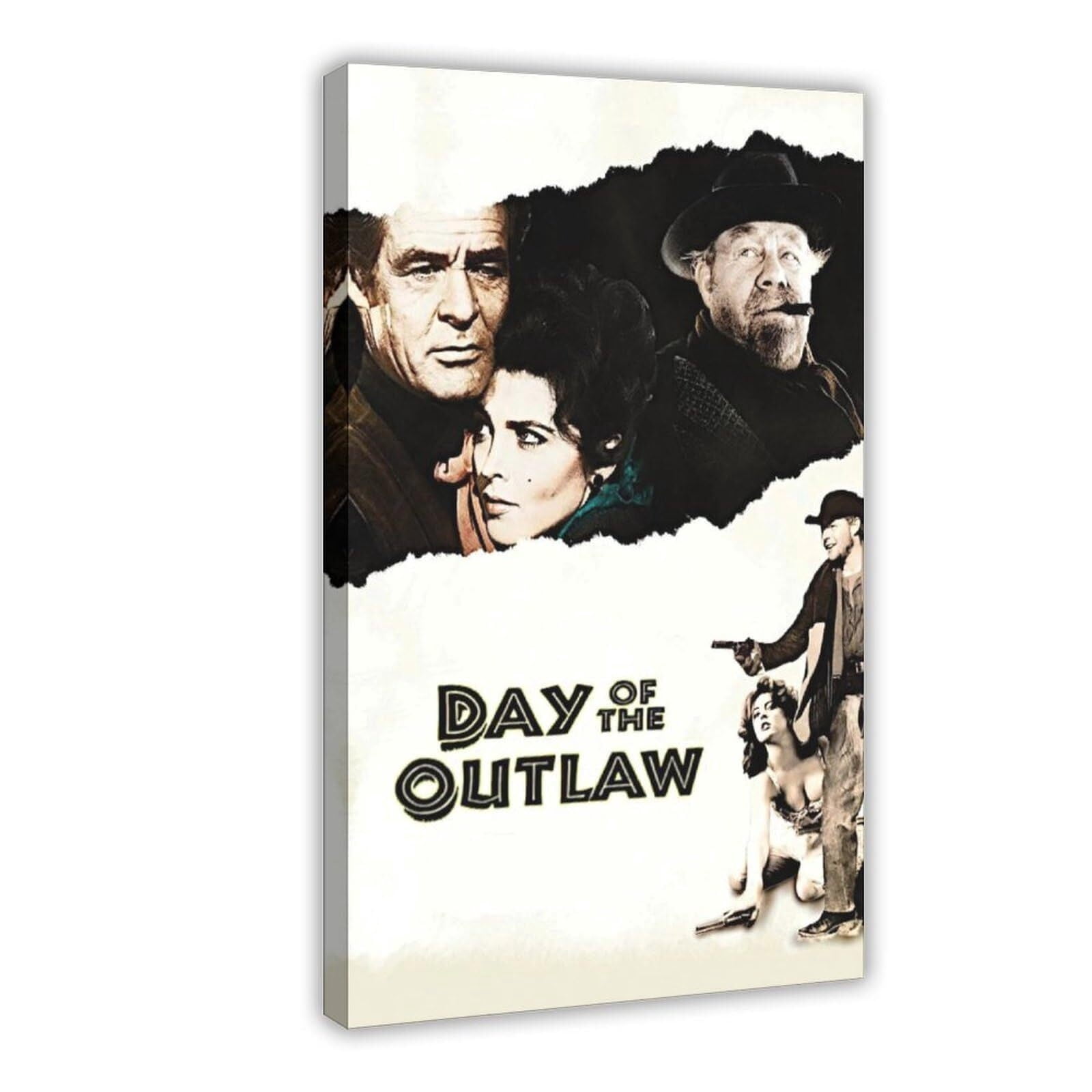 Day of The Outlaw Movie Poster 2 Canvas Poster Wall Art Decor Print ...