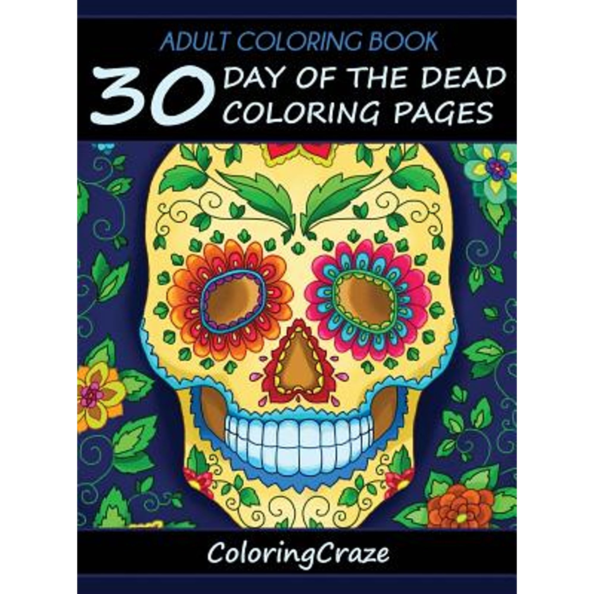 Day Of The Dead Coloring Pages
