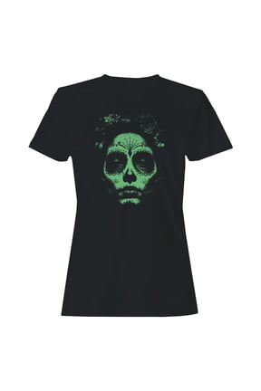 Shop Colorful Sugar Skull Shirts for Unique Style at Walmart