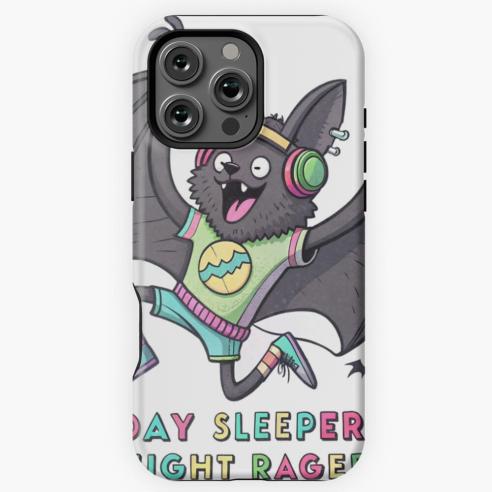Day sleeper Night Rager Phone Case for iPhone 16 15 14 13 12 11 Pro Max ...