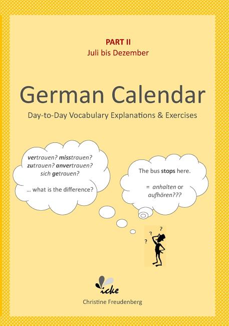 Day-to-Day German Calendar: July - December (Paperback) - Walmart.com