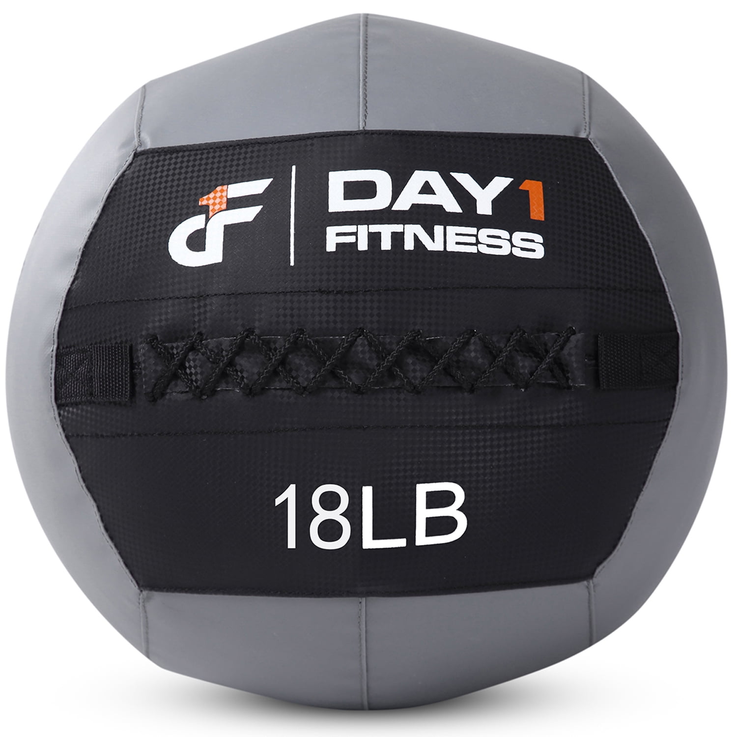 Day1Fitness 18lb Soft Wall Medicine Ball - Walmart.com