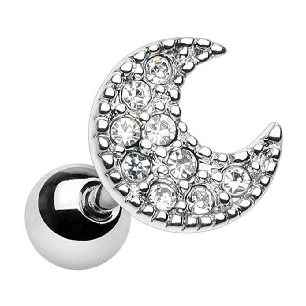DayDream Moon Cartilage Tragus Earring - Walmart.com