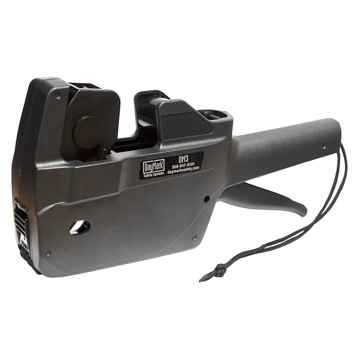 DayMark 110767 DM-3 Black Plastic 1-Line Label Gun - Walmart.com