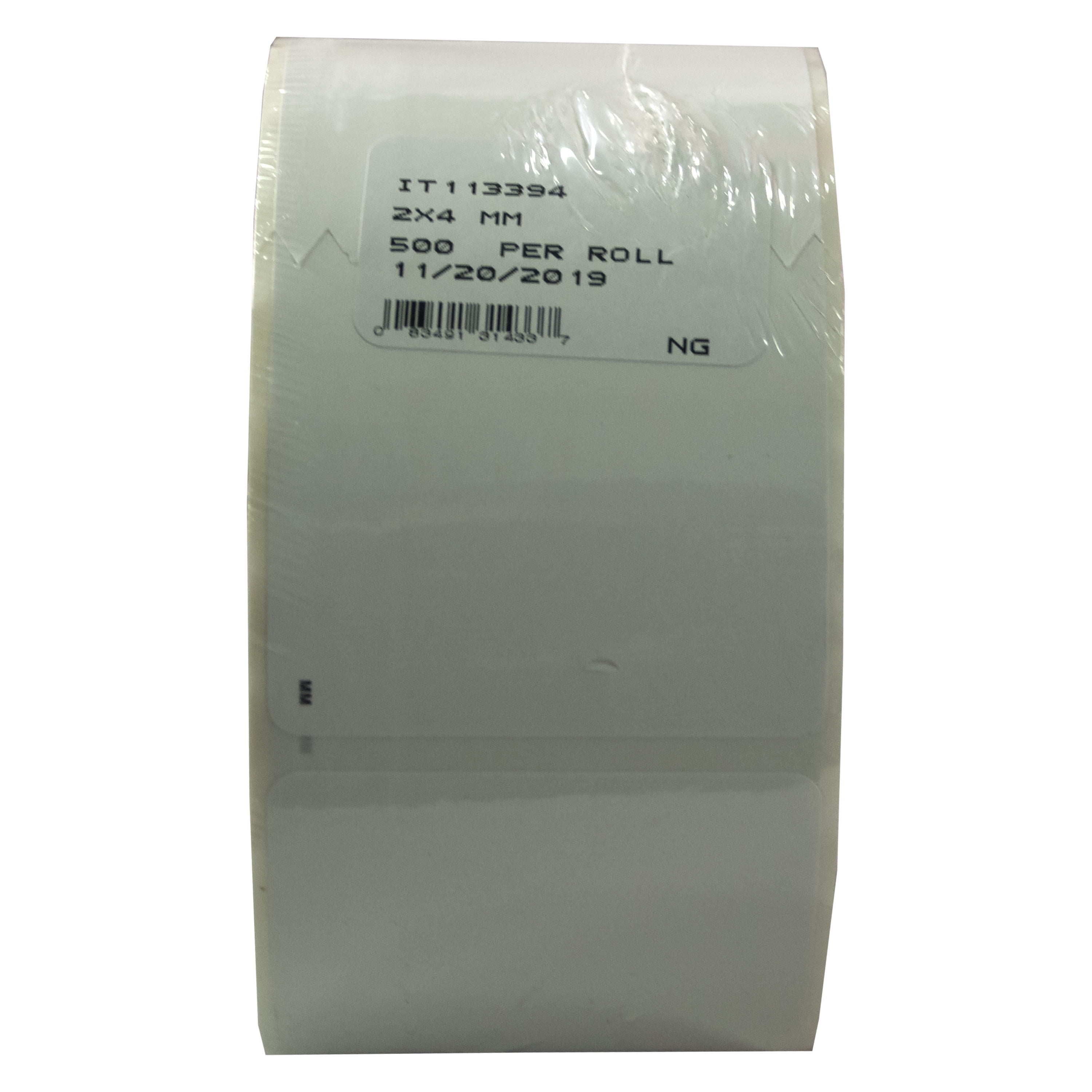 DayMark Blank Removable Label, 2" X 4" (Roll of 500) - Walmart.com