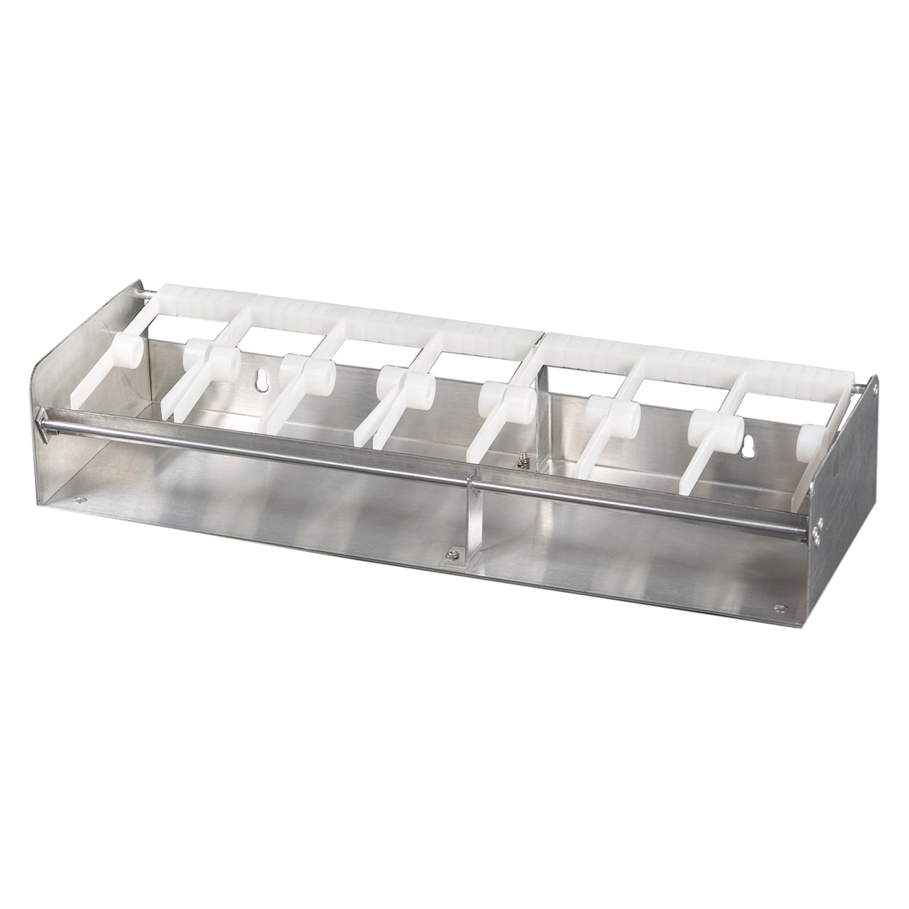 DayMark IT110803 7-Slot Metal Label Dispenser Rack for 7 Rolls of 2 ...