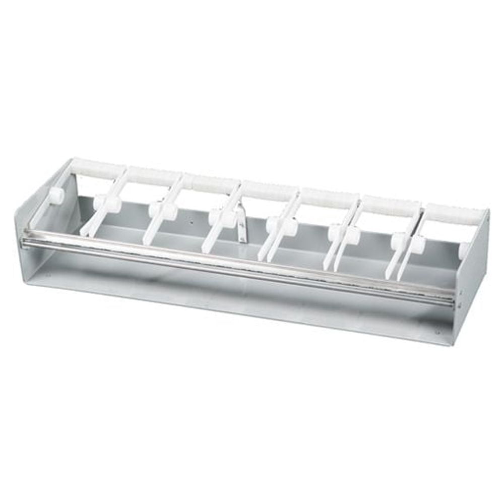 DayMark IT112442 7-Slot Plastic Label Dispenser Rack, for 7 Rolls of 3 ...
