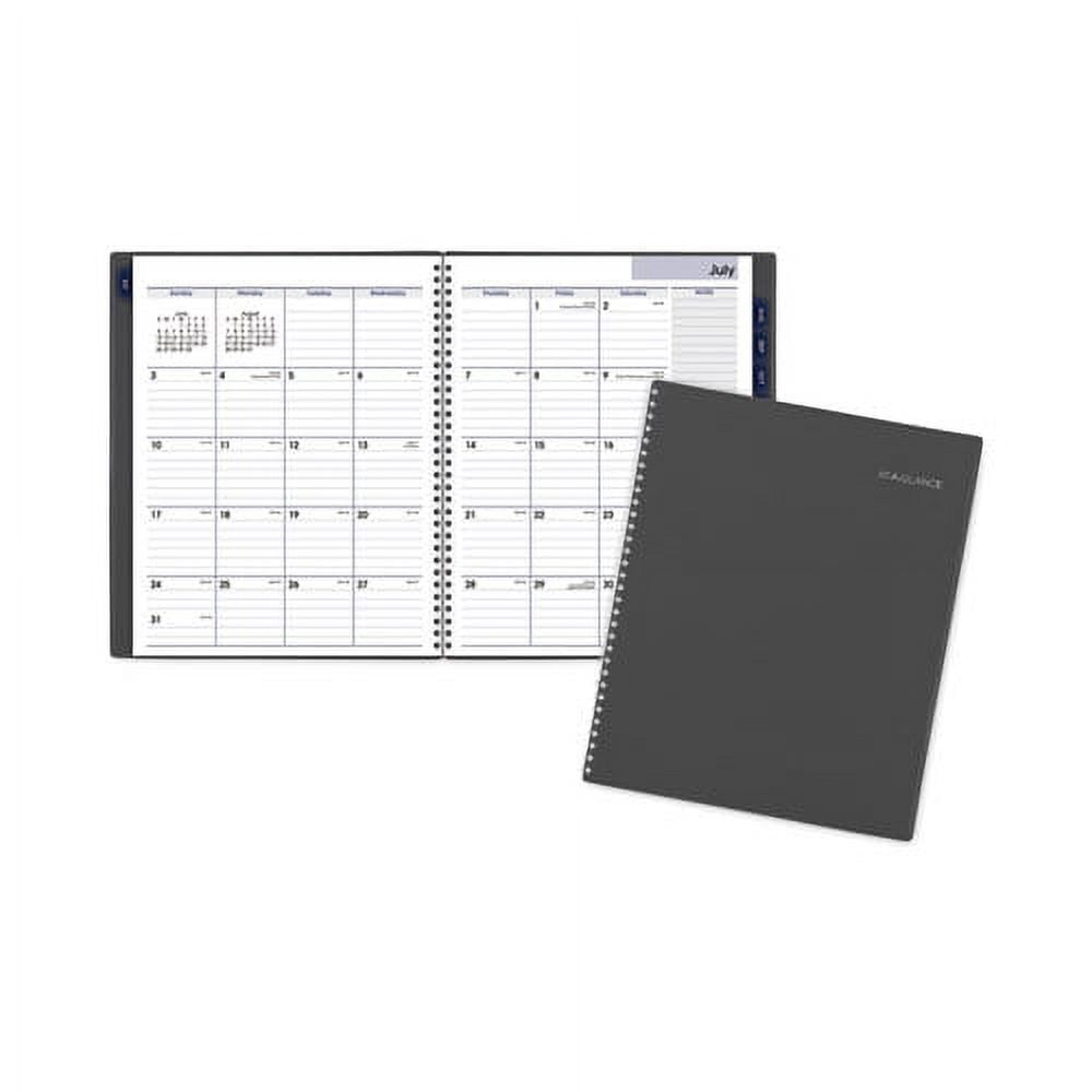 DayMinder Academic Monthly Desktop Planner, Twin-Wire Binding, 11 x 8.5 ...