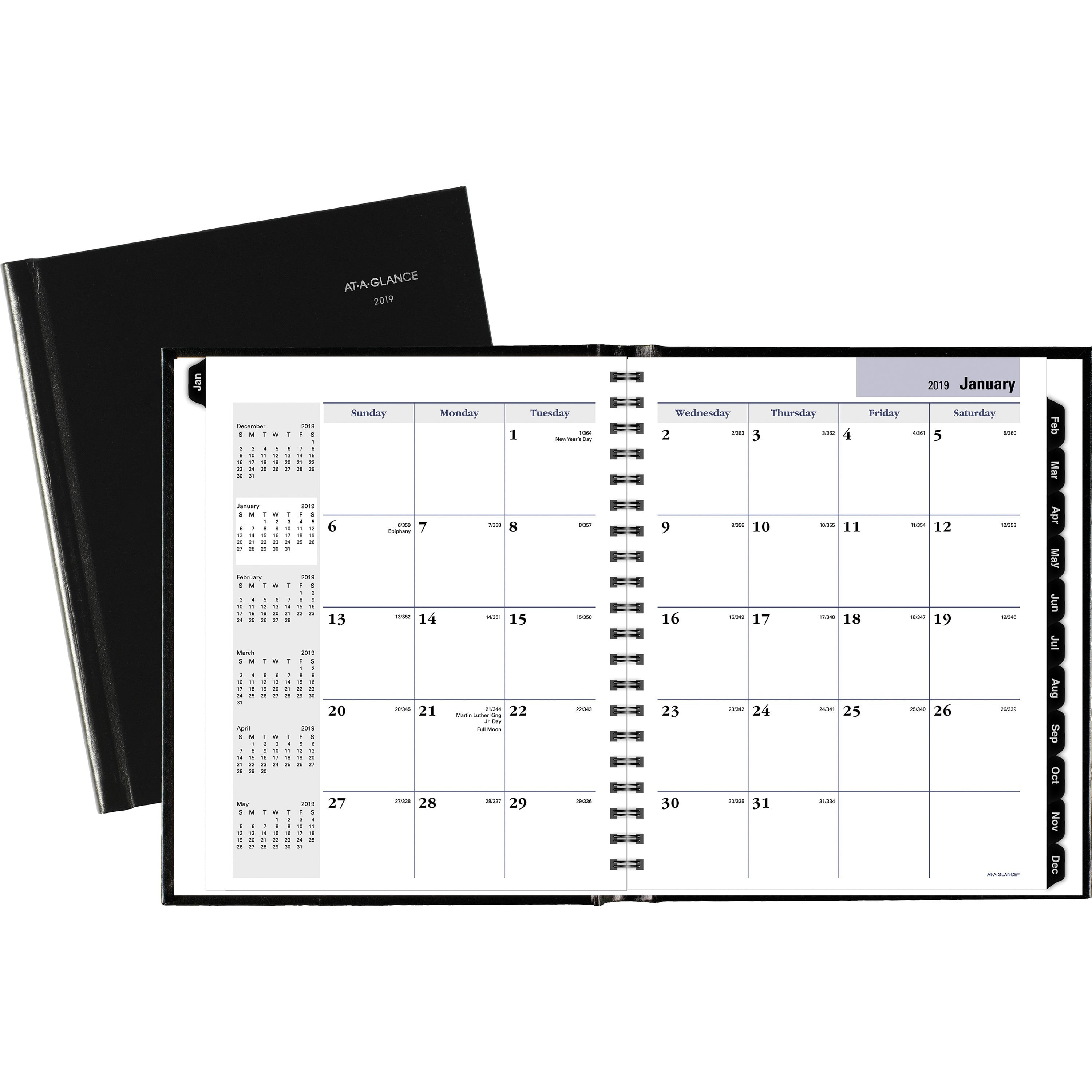 DayMinder Hardcover Monthly Planner - Walmart.com