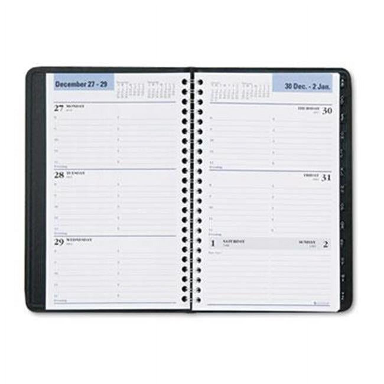 DayMinder Weekly Appointment Book with Hourly Appointment Times ...