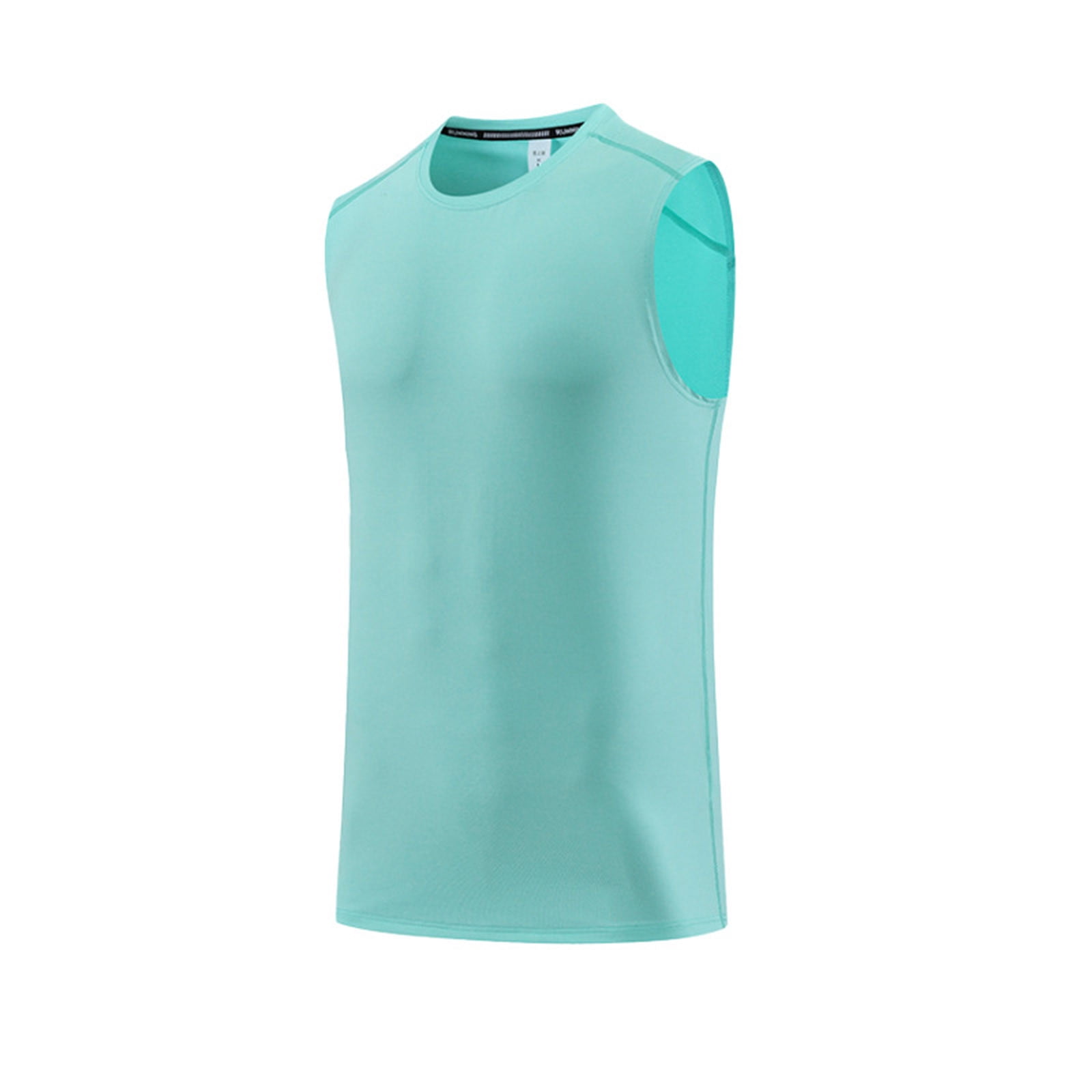 DayScoop Mens Ovesize Tank Fashion Blouses Summer Casual Solid Color ...
