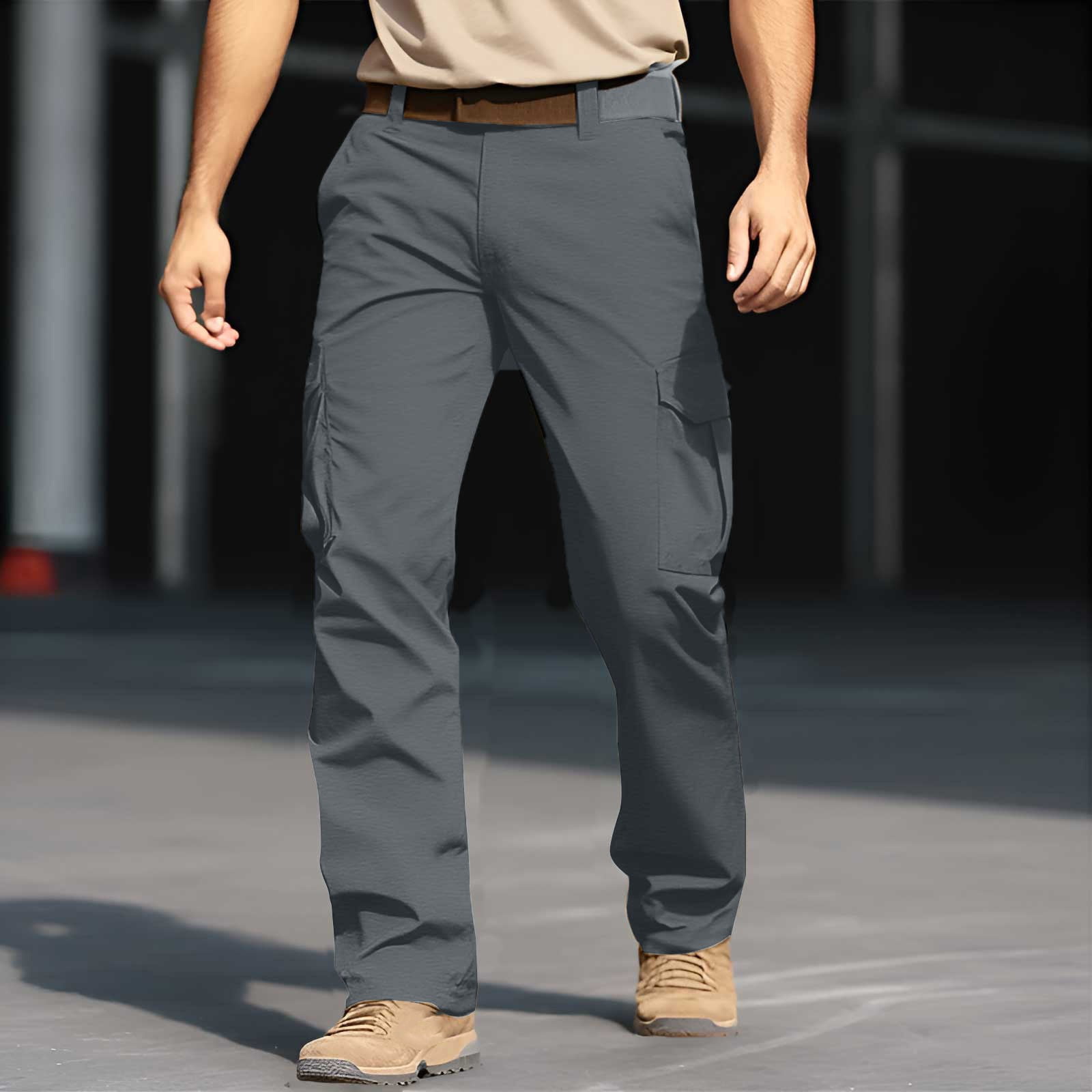 DayScoop Mens Summer Pants Casual Trousers Fashion Outdoors Solid Color ...
