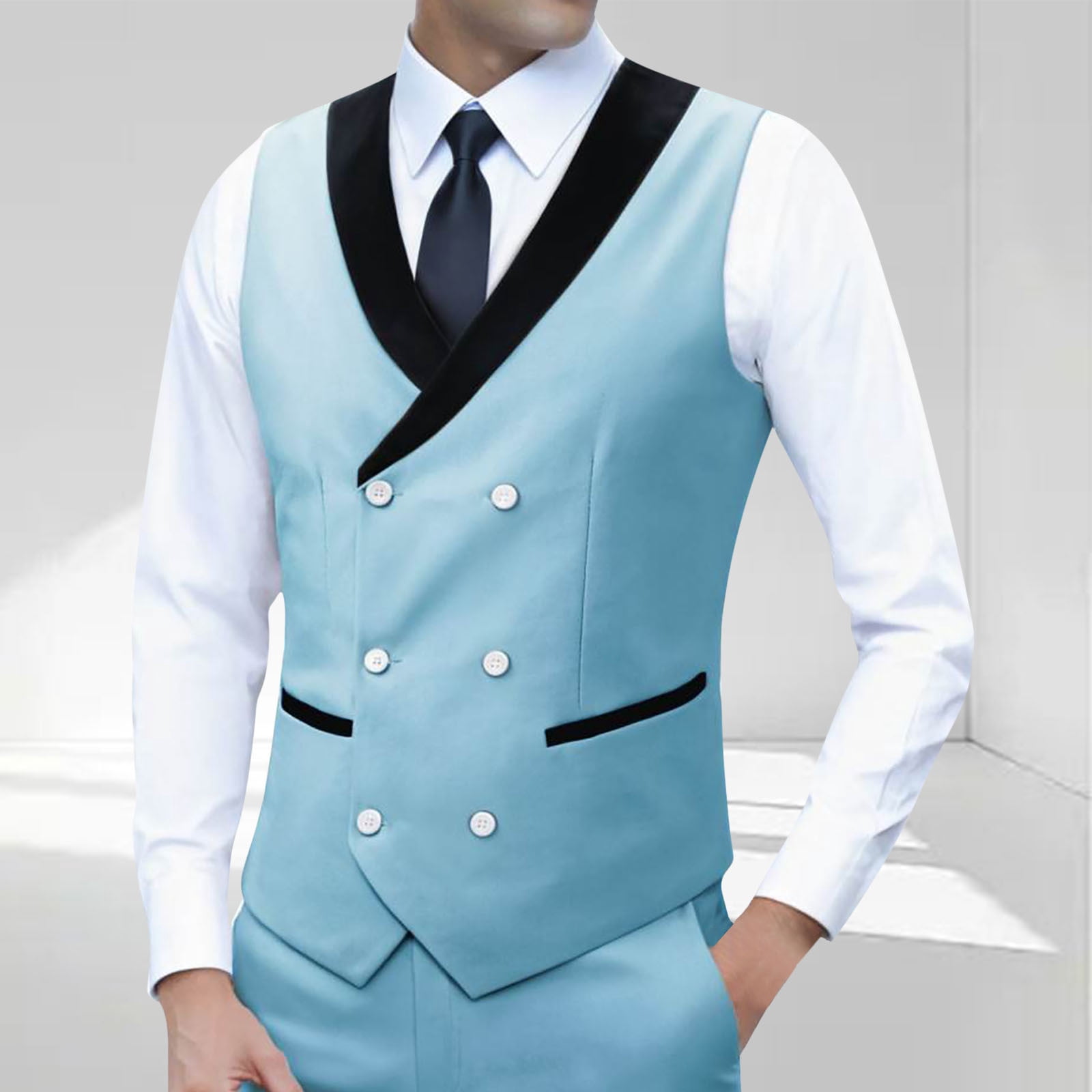 DayScoop Summer Tank Topss for Men Solid Color Blouses Casual Fashion ...