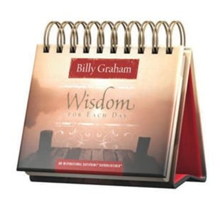 DaySpring Billy Graham - Daily Wisdom Flip Calendar - Christian ...
