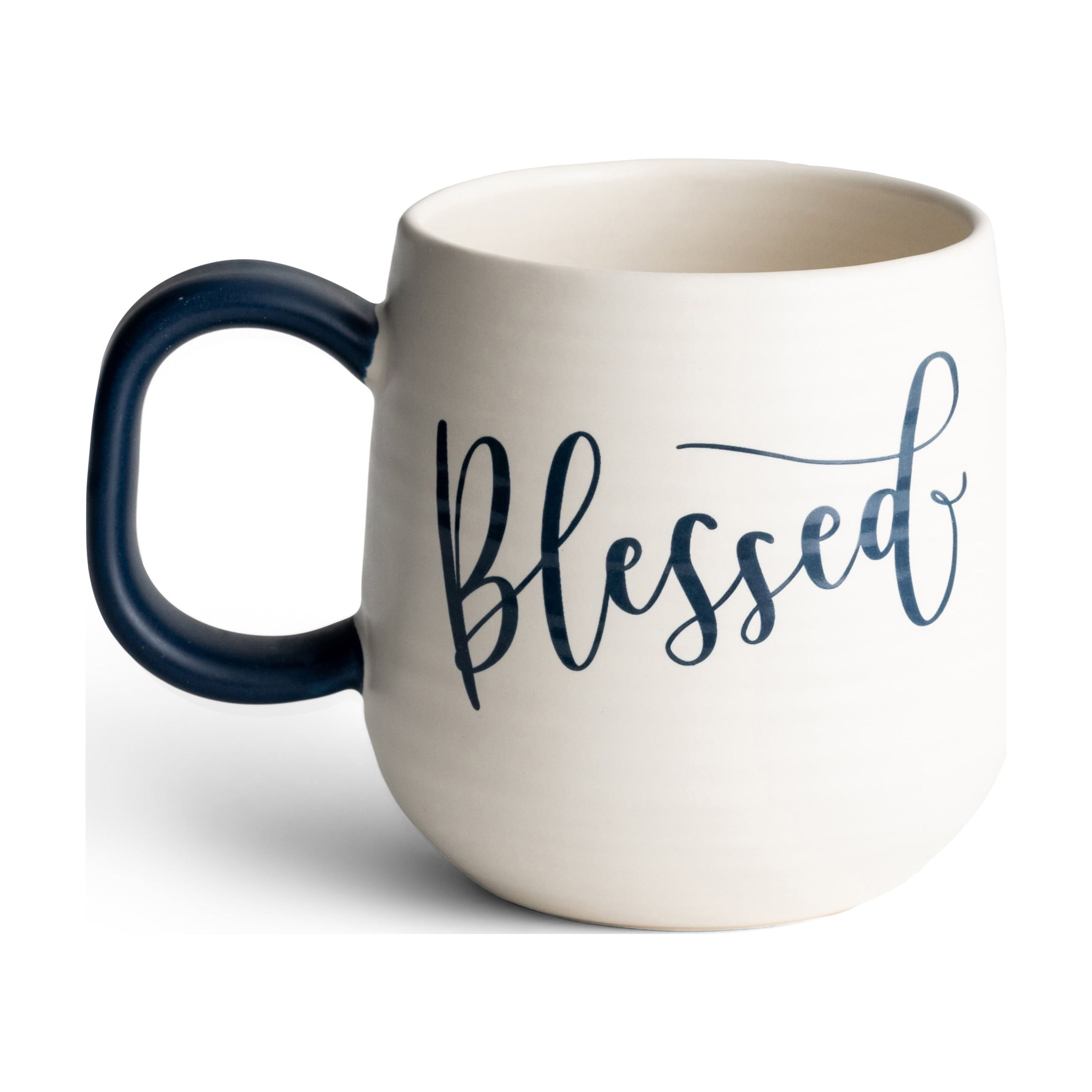 DaySpring - Blessed Inspirational Ceramic Artisan Mug, 16 oz. - Walmart.com