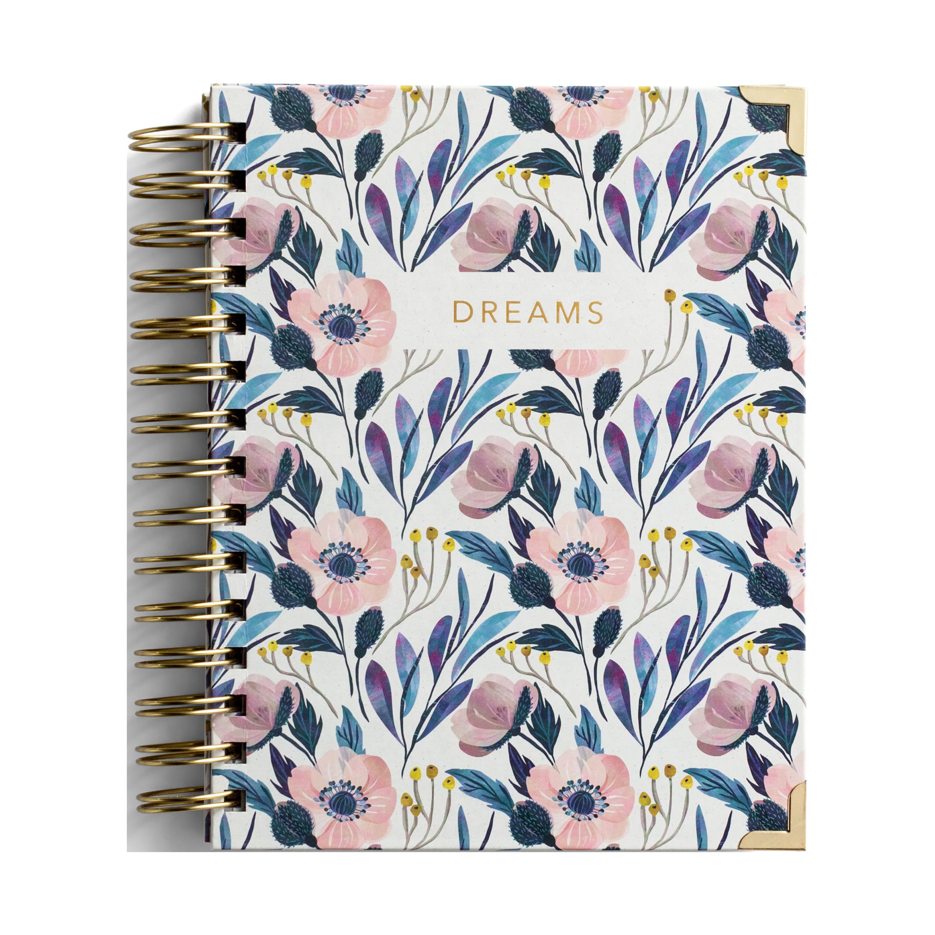 DaySpring, Dreams Spiral Floral Scripture Journal with The Comfort ...