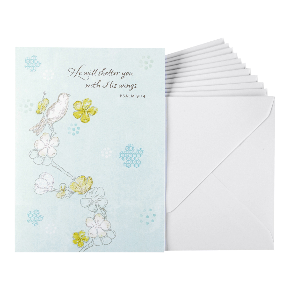 DaySpring - He Will Shelter You - Blank Trend Note Cards - Walmart.com