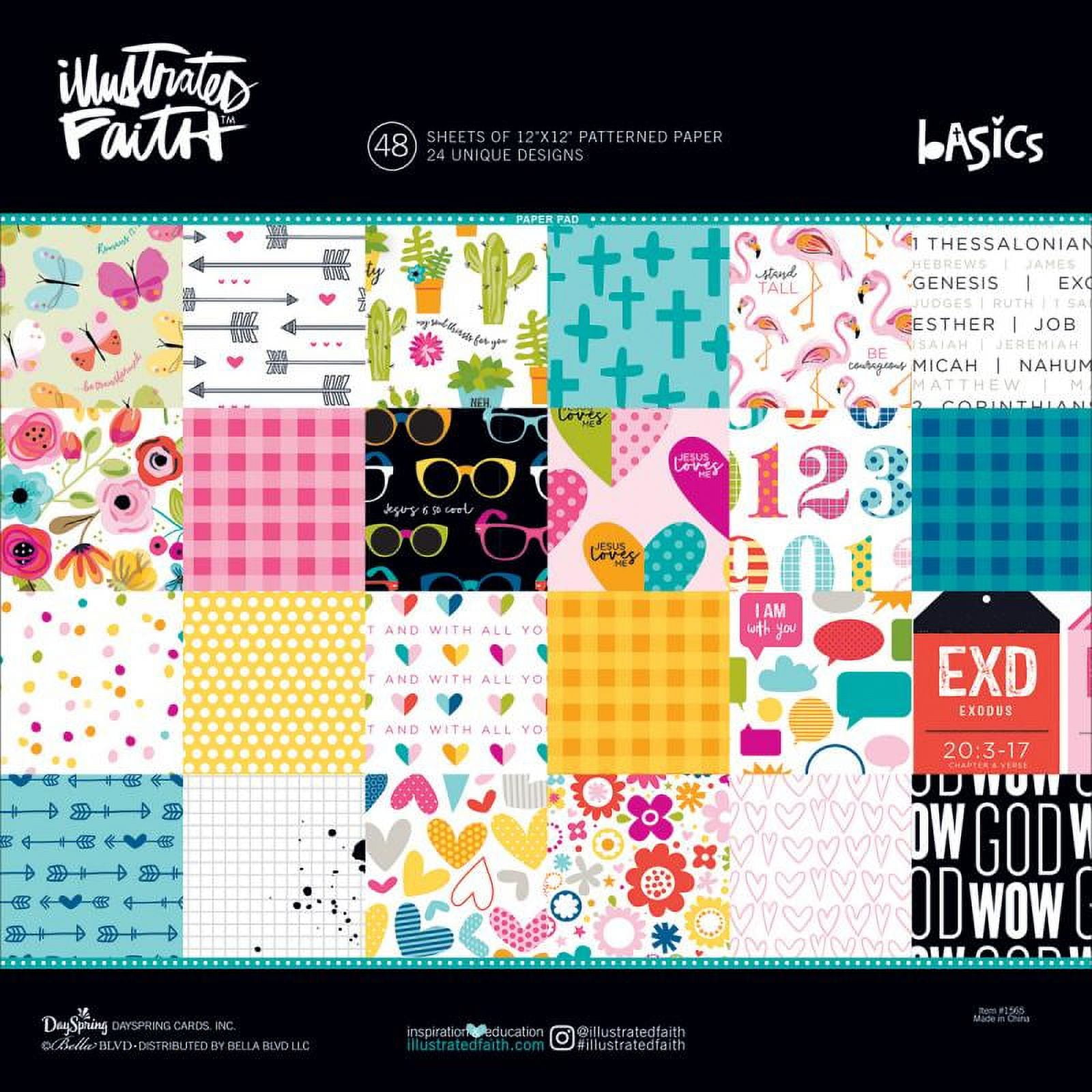 Illustrated Faith Basics Paper Pad 12"X12"- - Walmart.com