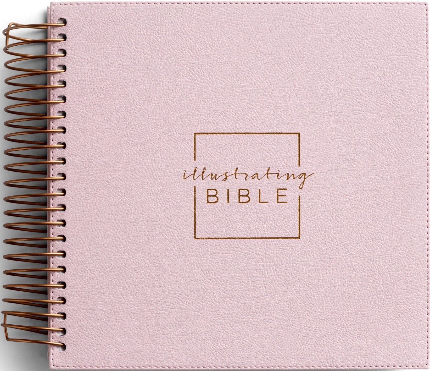 DaySpring - Illustrating Bible NIV - Spiral Bound Bible Journal, Pink ...