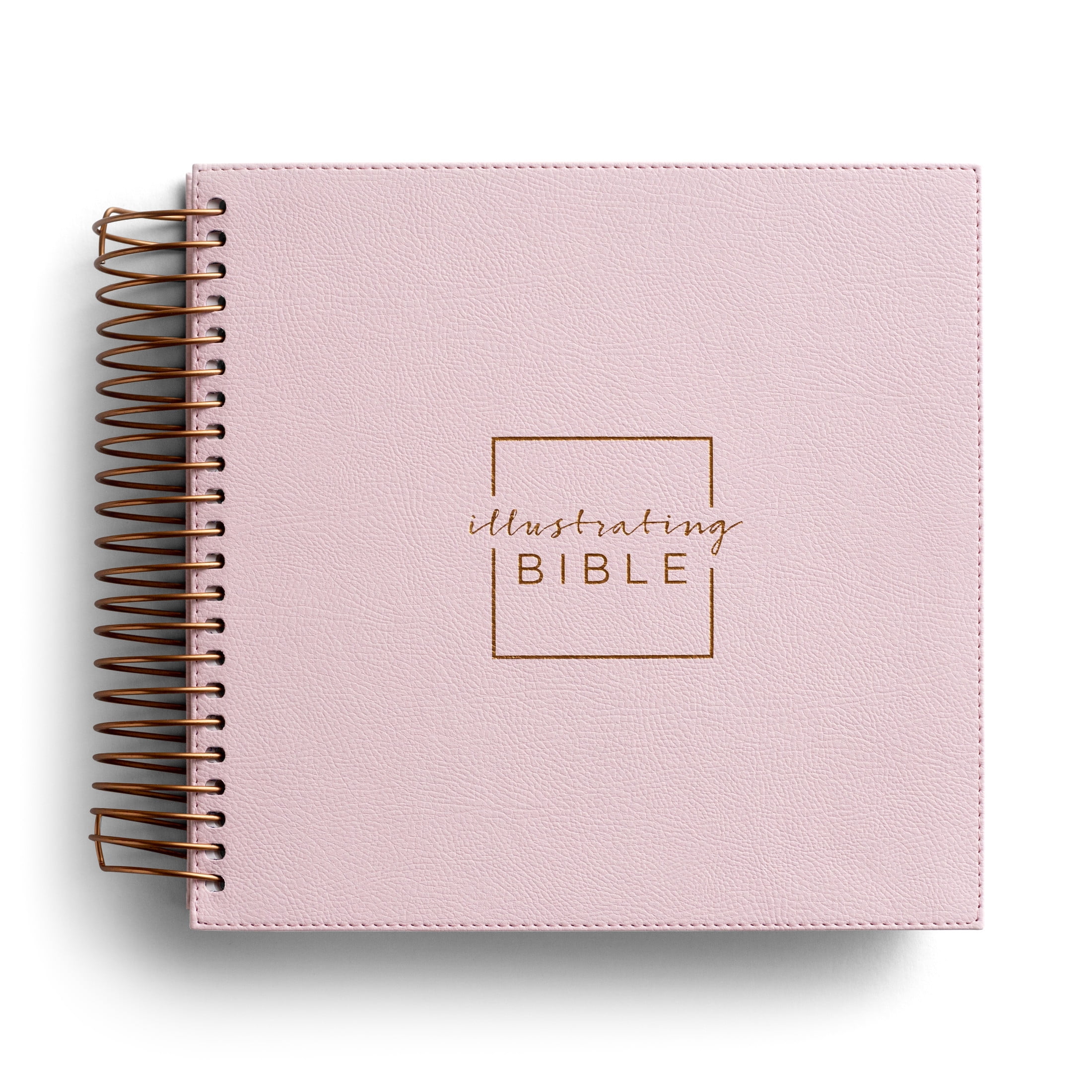 DaySpring - Illustrating Bible NIV - Spiral Bound Bible Journal, Pink ...
