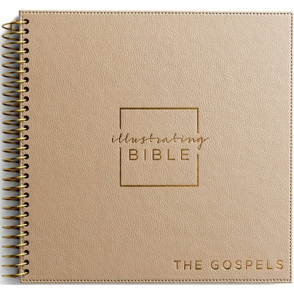 DaySpring - Illustrating Bible NIV: The Gospels - Spiral Bound Bible ...