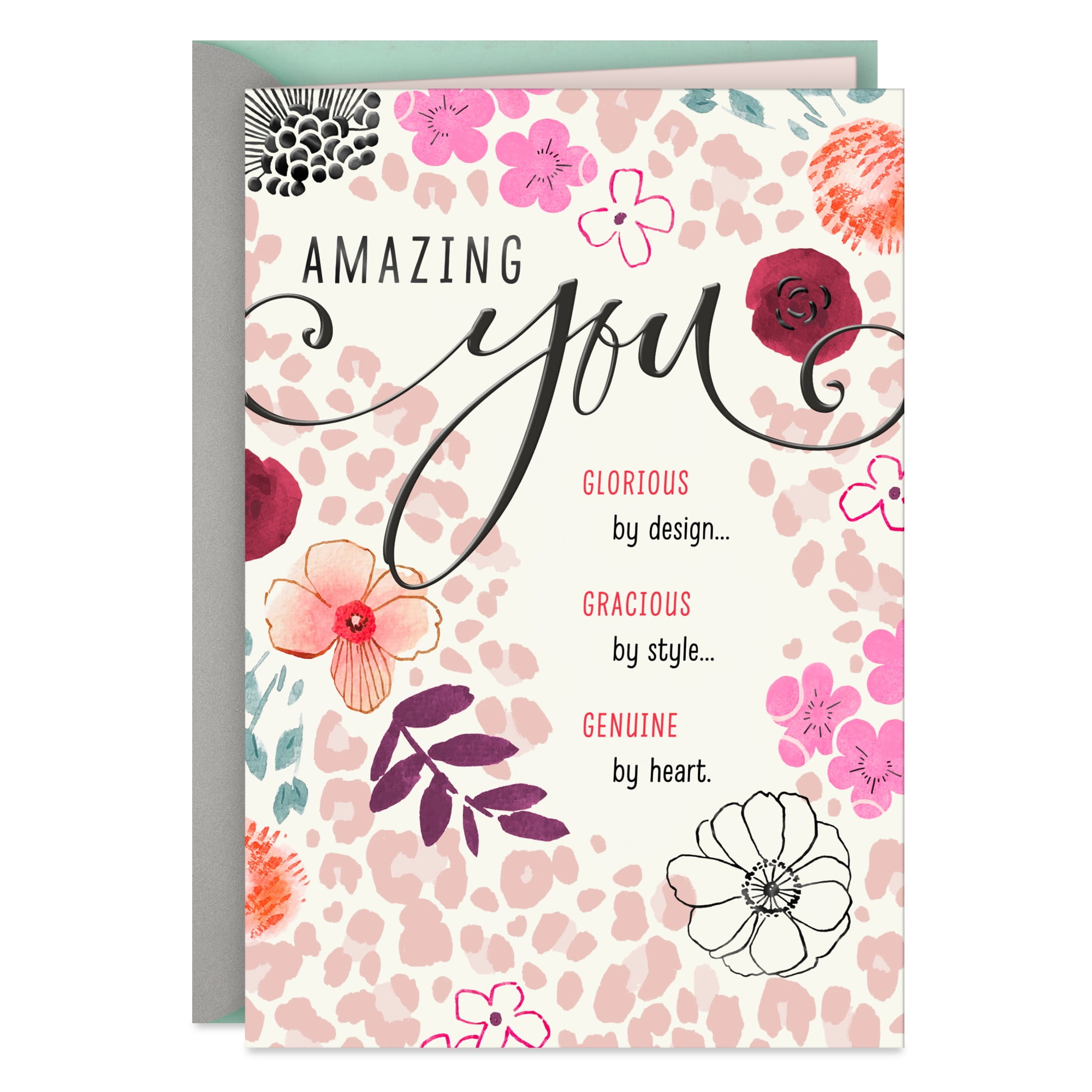 DaySpring Mahogany Religious Birthday Card (Glorious By Design ...
