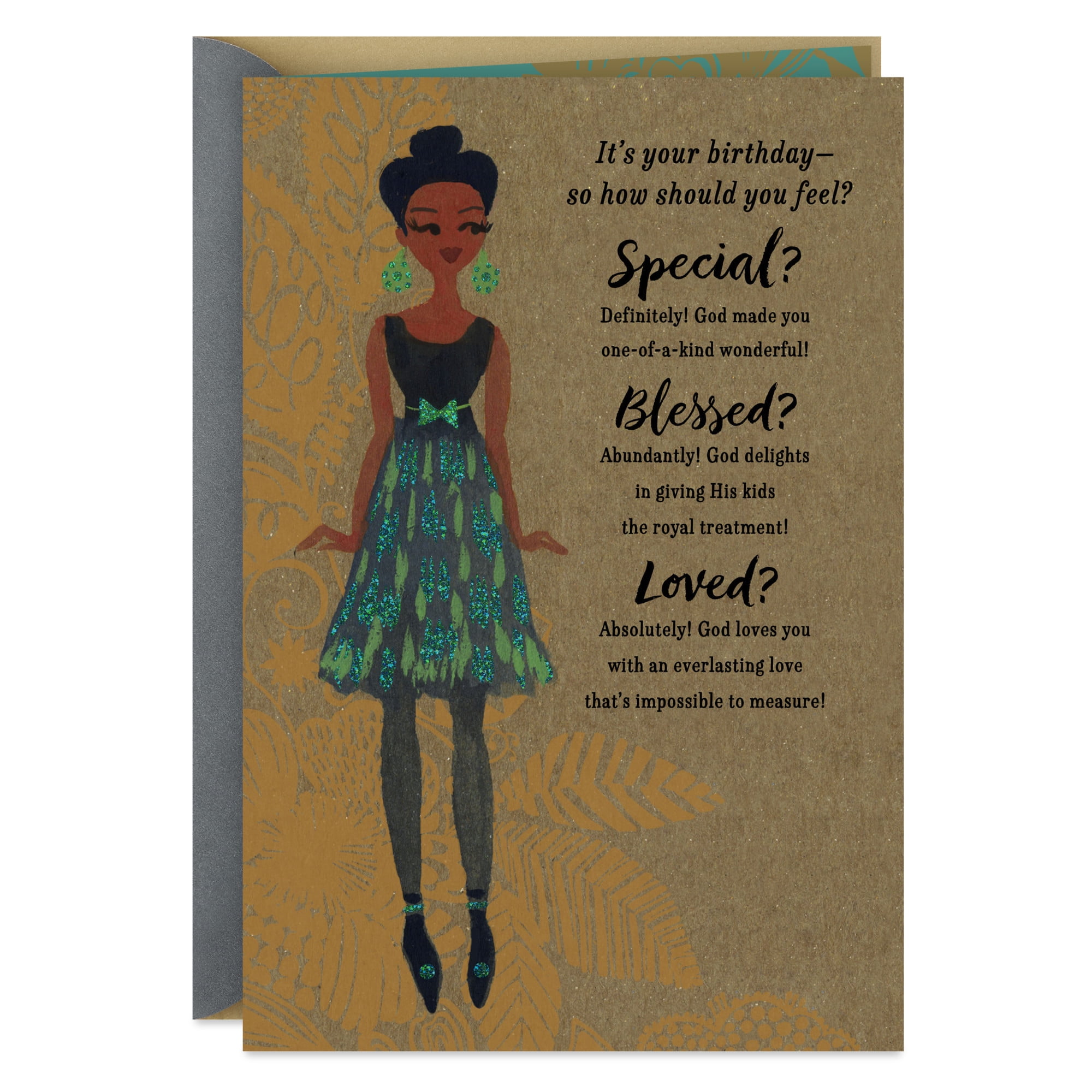 DaySpring Mahogany Religious Birthday Card for Her (Fabulous Day ...