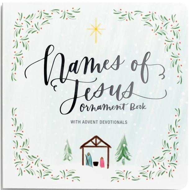 DaySpring - Names of Jesus - Advent Ornament Book with Advent ...