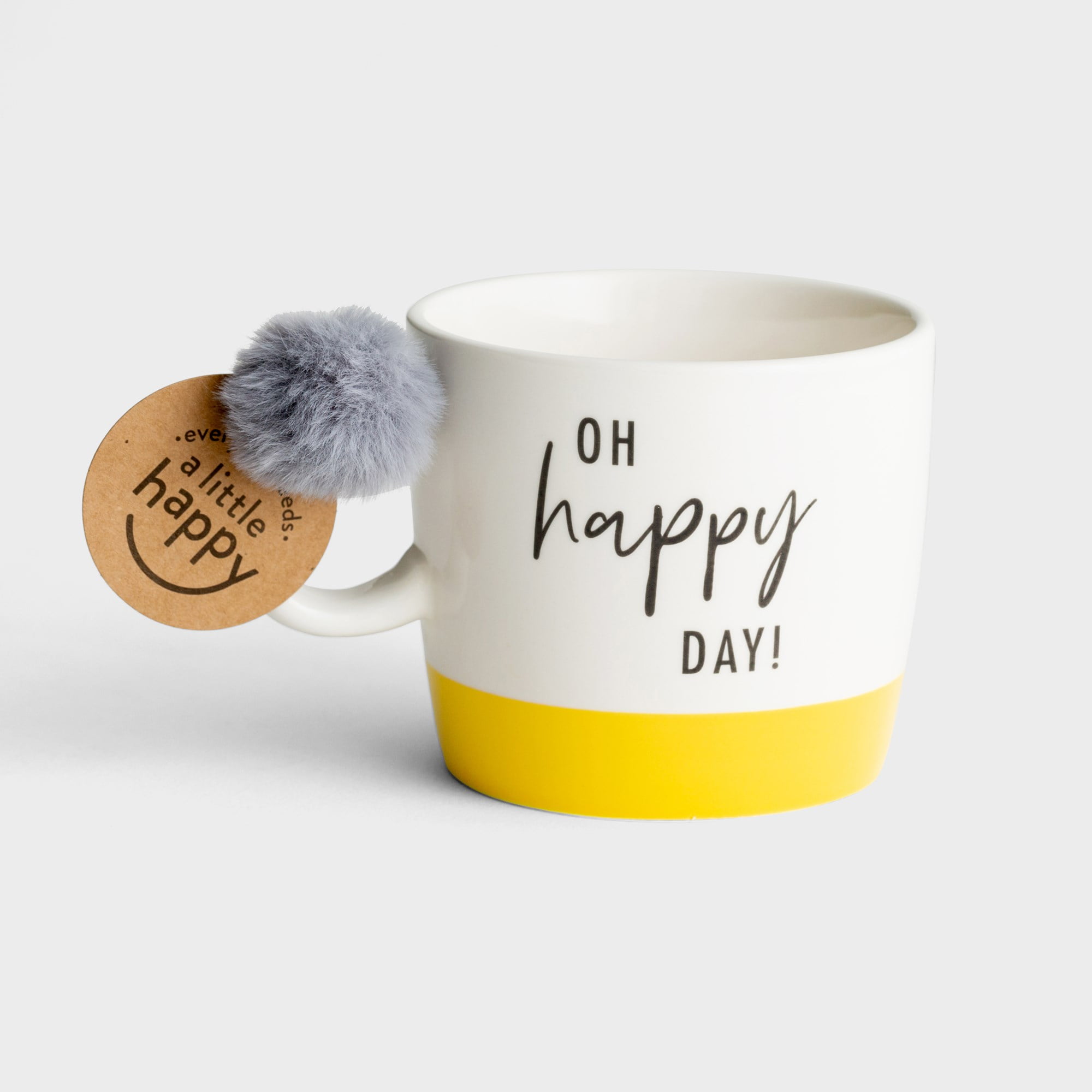 DaySpring - Oh Happy Day - Inspirational Ceramic Mug, 16 oz, White ...