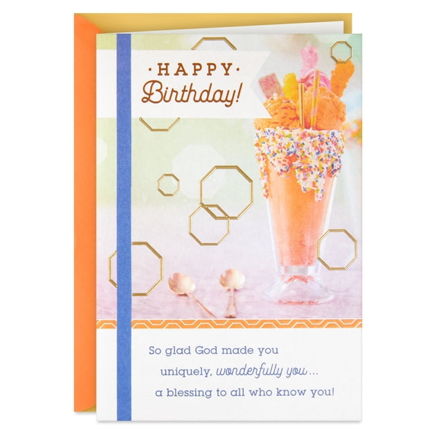 DaySpring Religious Birthday Card (Celebrating You) - Walmart Business ...