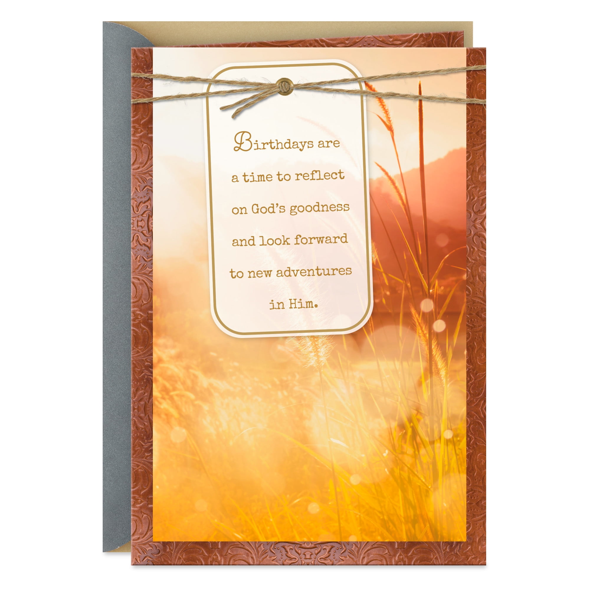 DaySpring Religious Birthday Card (God's Goodness) - Walmart.com