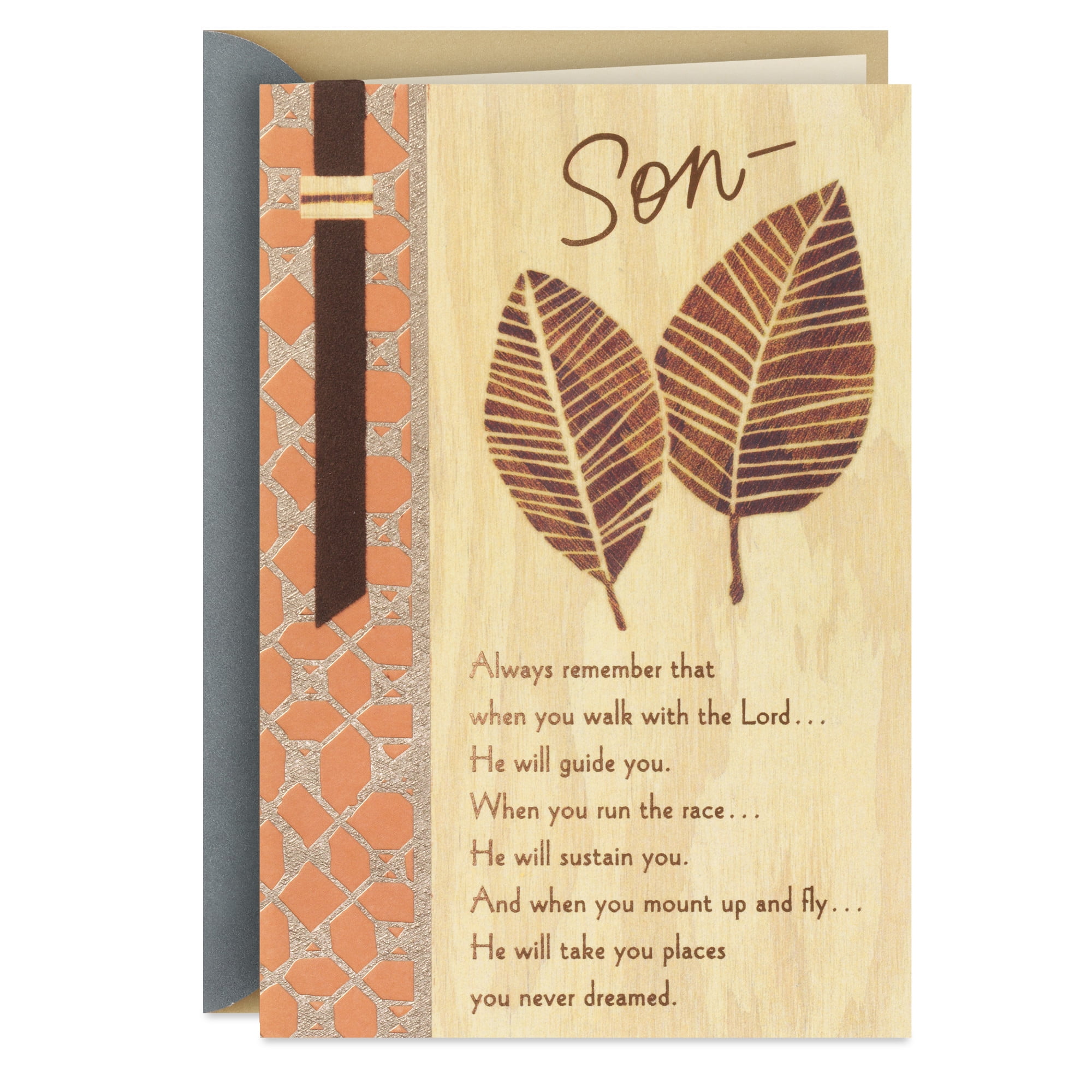 DaySpring Religious Birthday Card for Son (Praying for You and Rooting ...