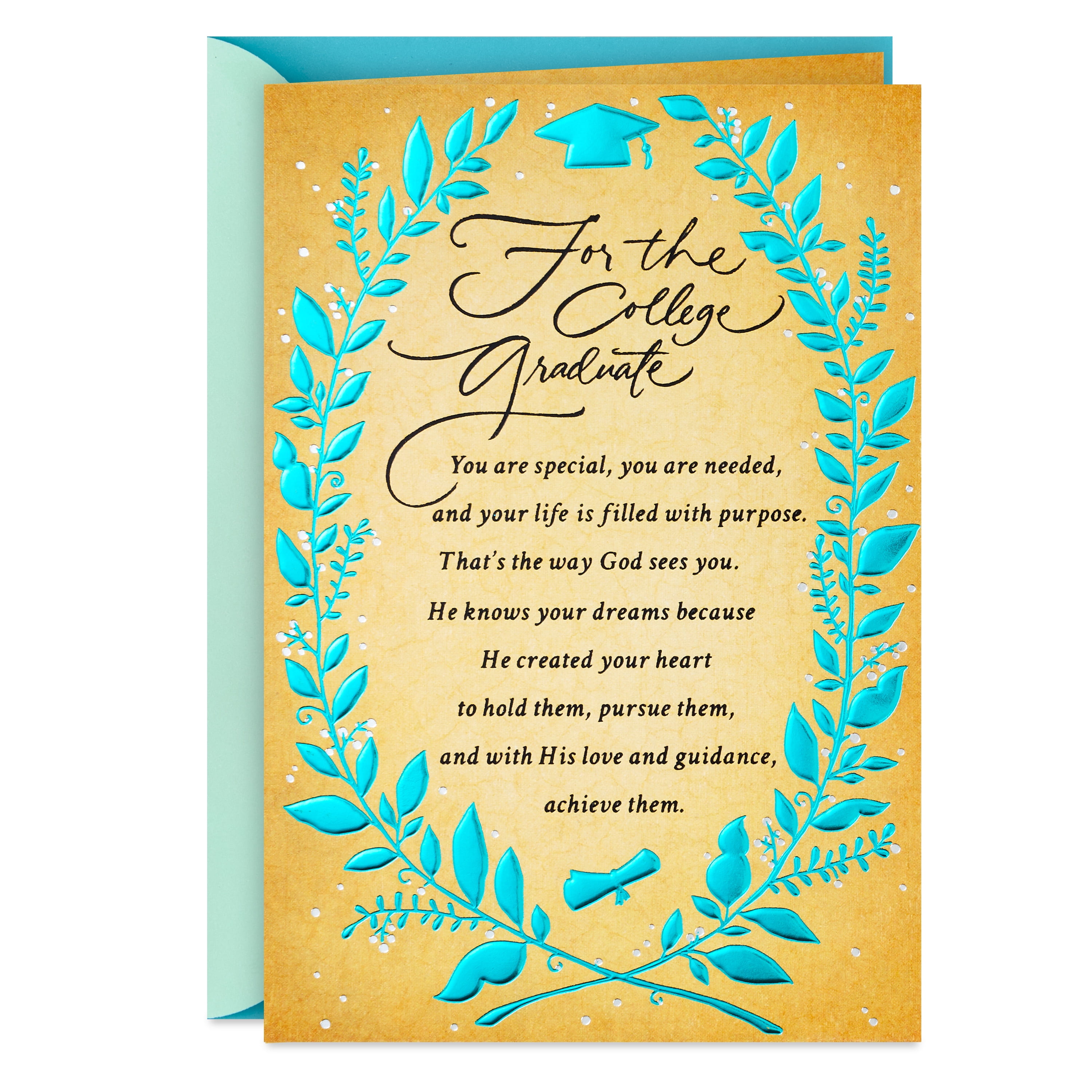 DaySpring Religious College Graduation Greeting Card (Your Life Is ...