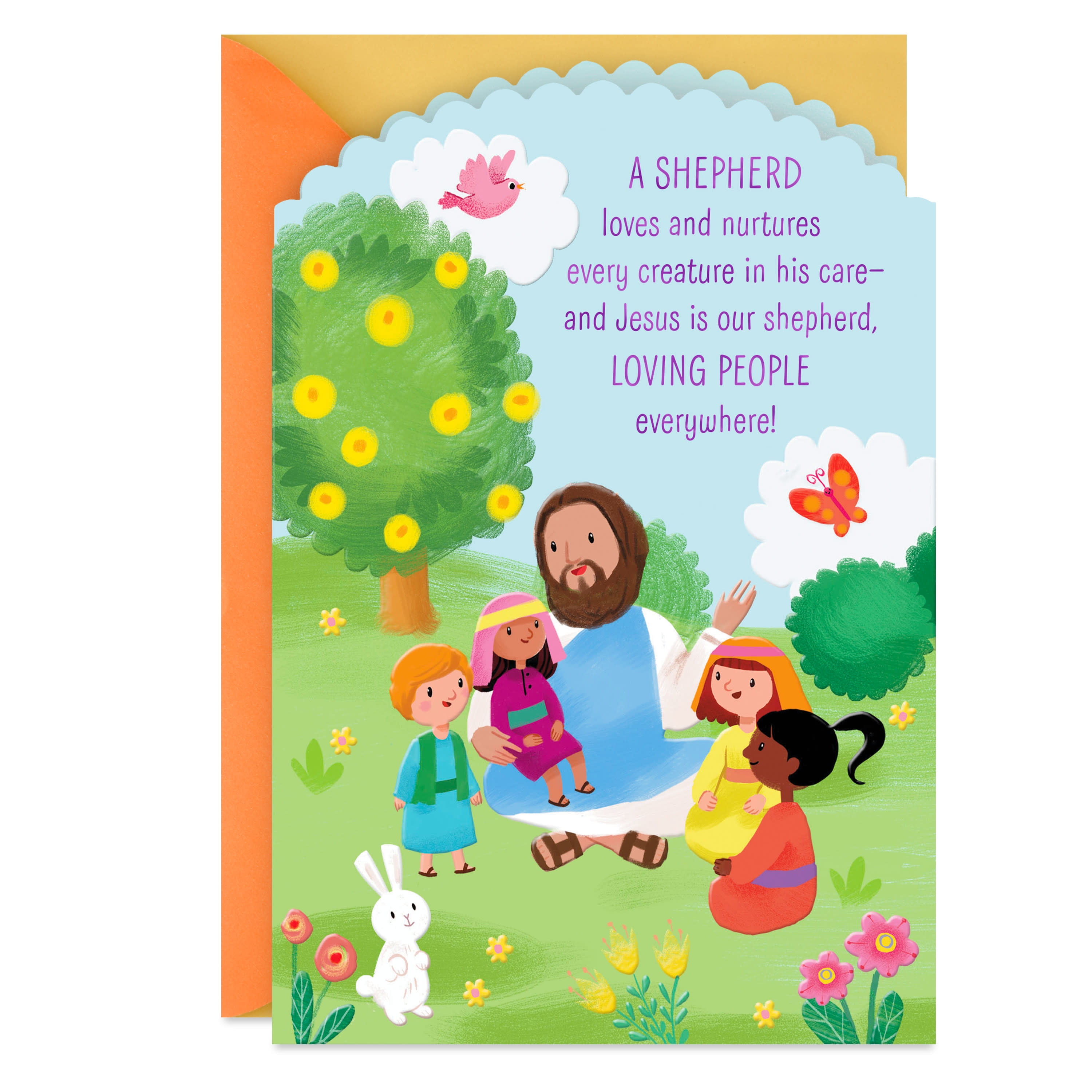 Hallmark Dayspring Easter Card for Anyone (JESUS W- CHLDREN OTSD ...
