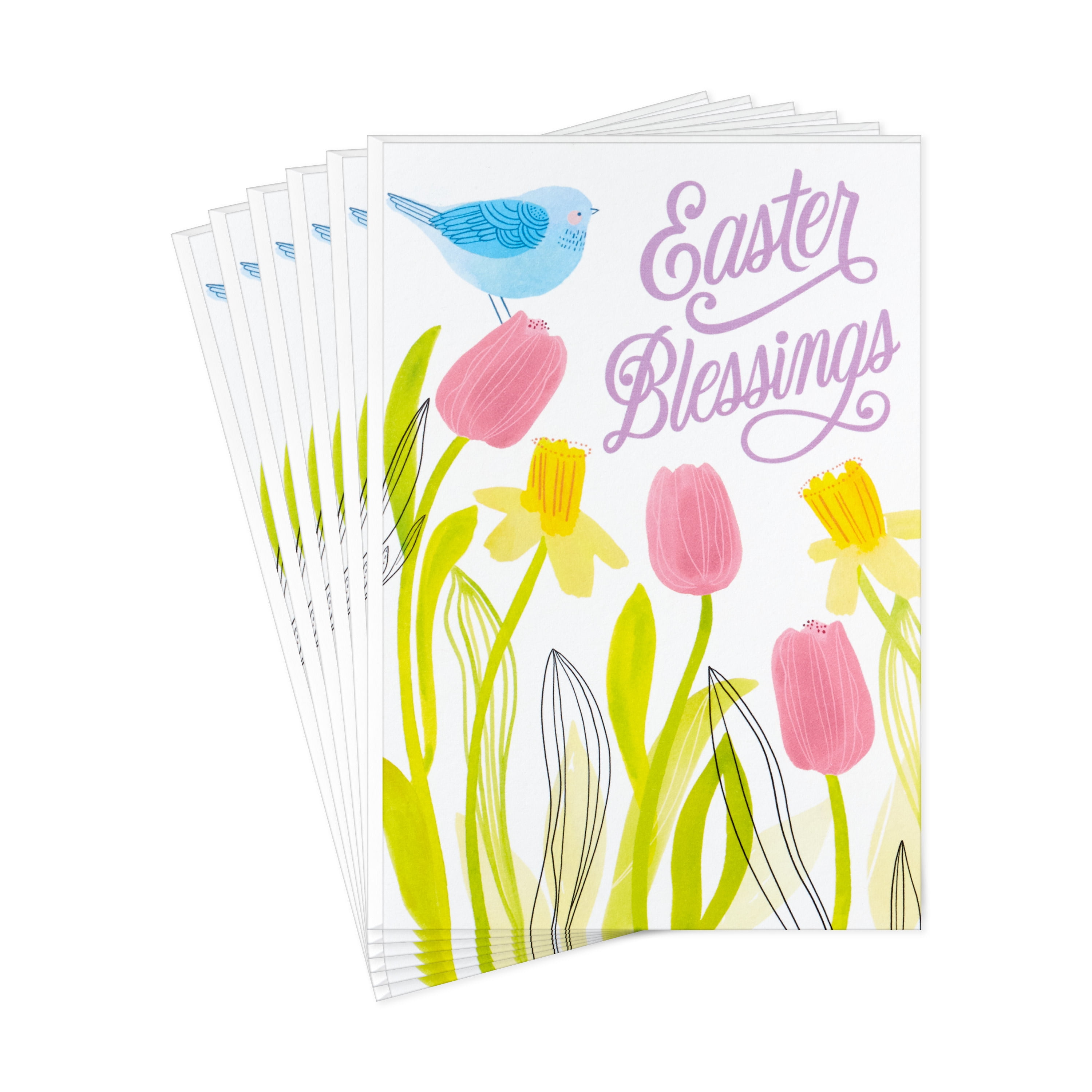 DaySpring Religious Easter Cards (Pastel Tulips and Jonquils), Pack of ...
