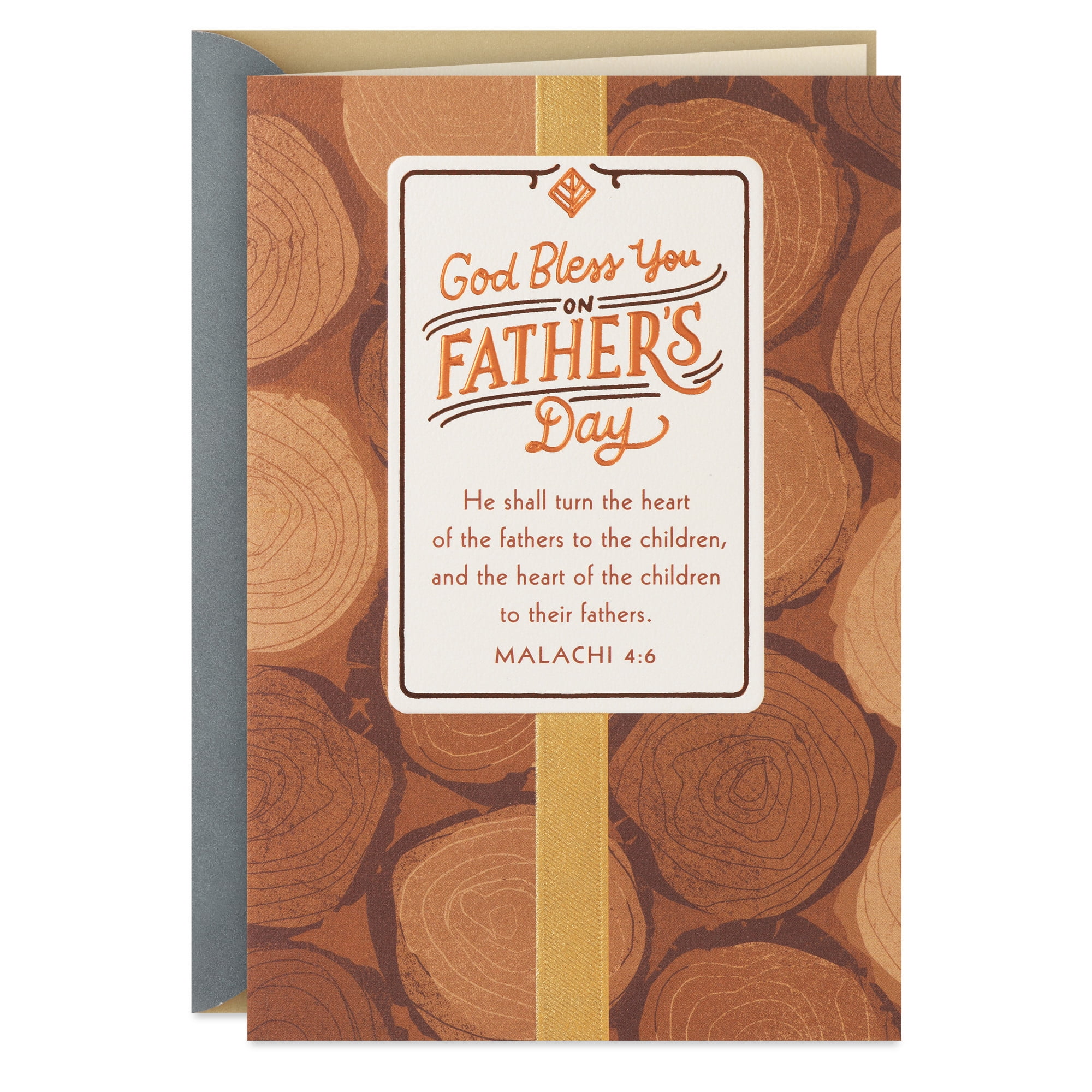 DaySpring Religious Father's Day Card (God Bless You) - Walmart.com