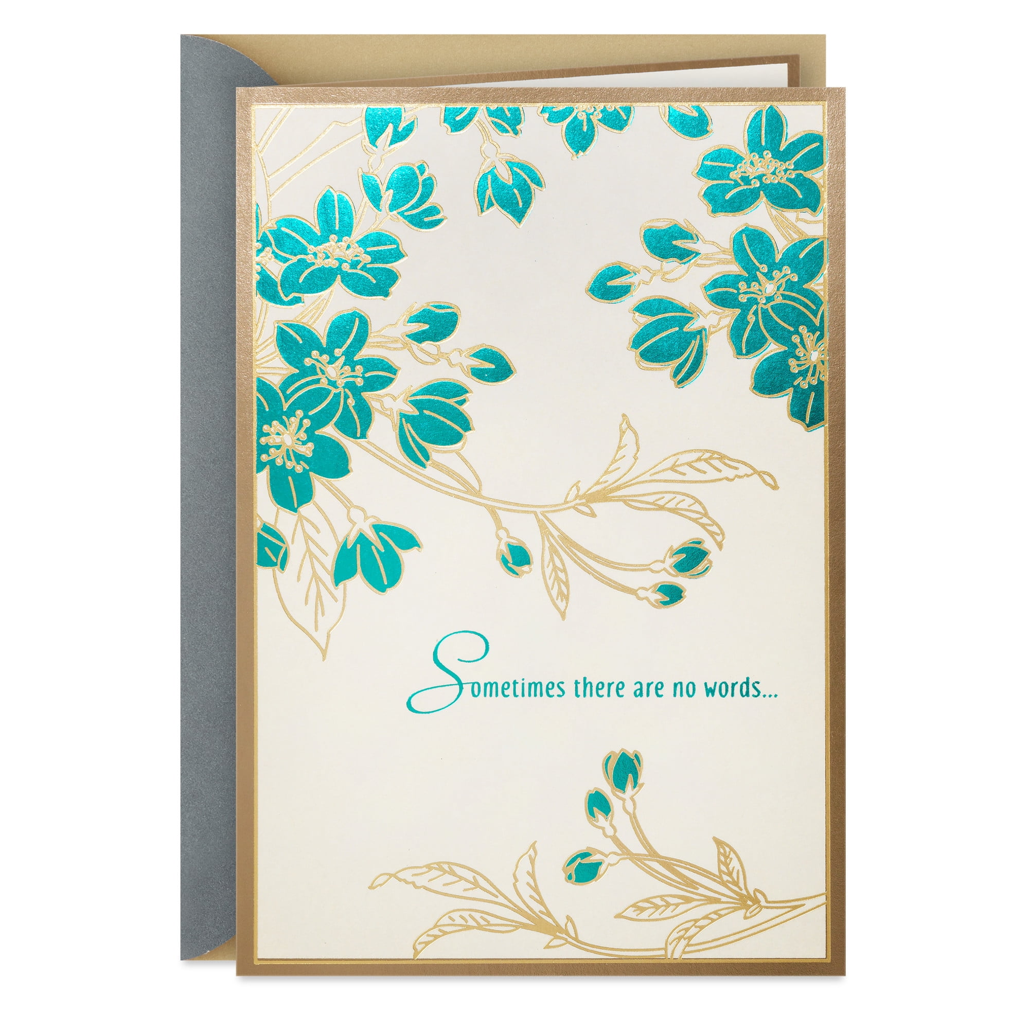 DaySpring Religious Sympathy Card (Sometimes There Are No Words ...