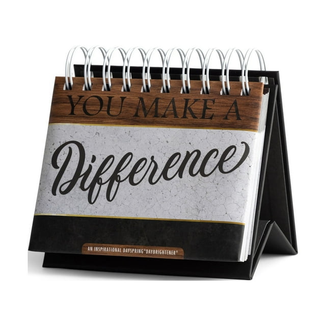 Calendar-You Make A Difference (Day Brightener) - Walmart.com