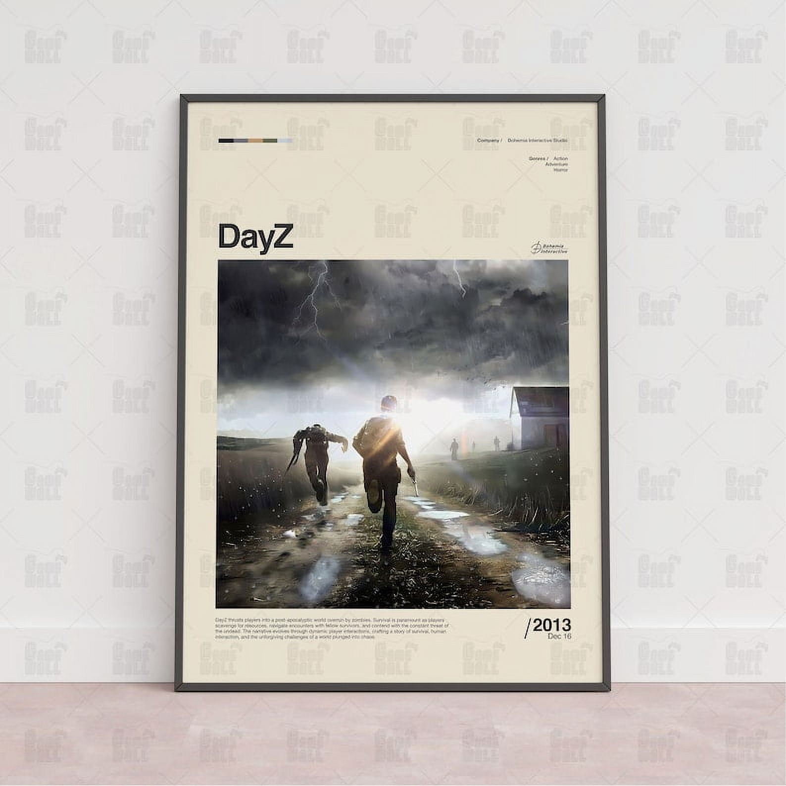 DayZ Poster, Gaming Room Poster, Gaming Wall Poster, Gaming Print ...