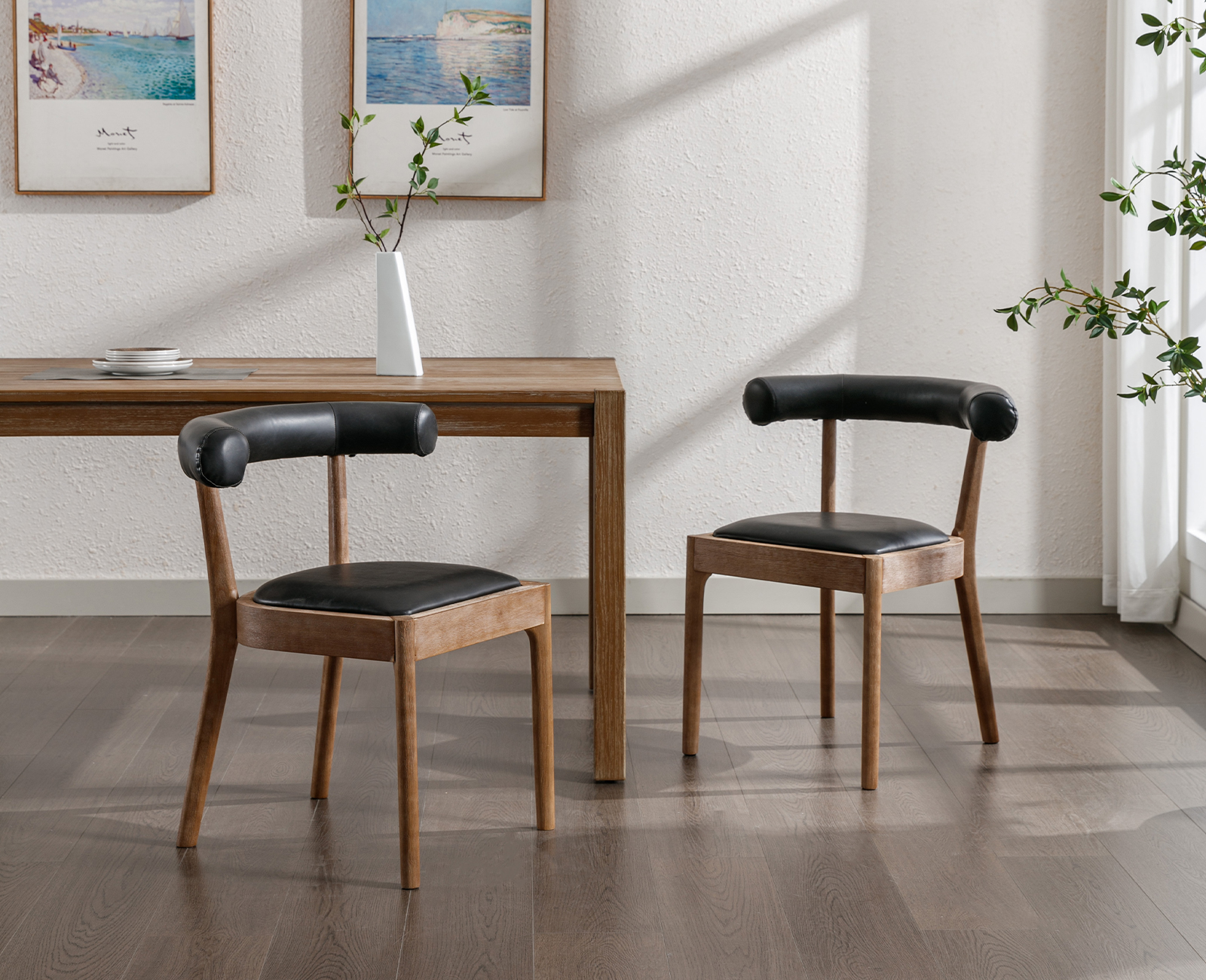 Picket House Furnishings Keaton X-Back Solid Wood Dining Chair Set ...